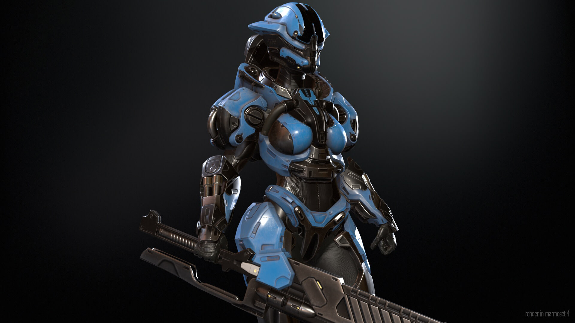 Cyber Suit05 Fem - 3D Model by andryuha1981