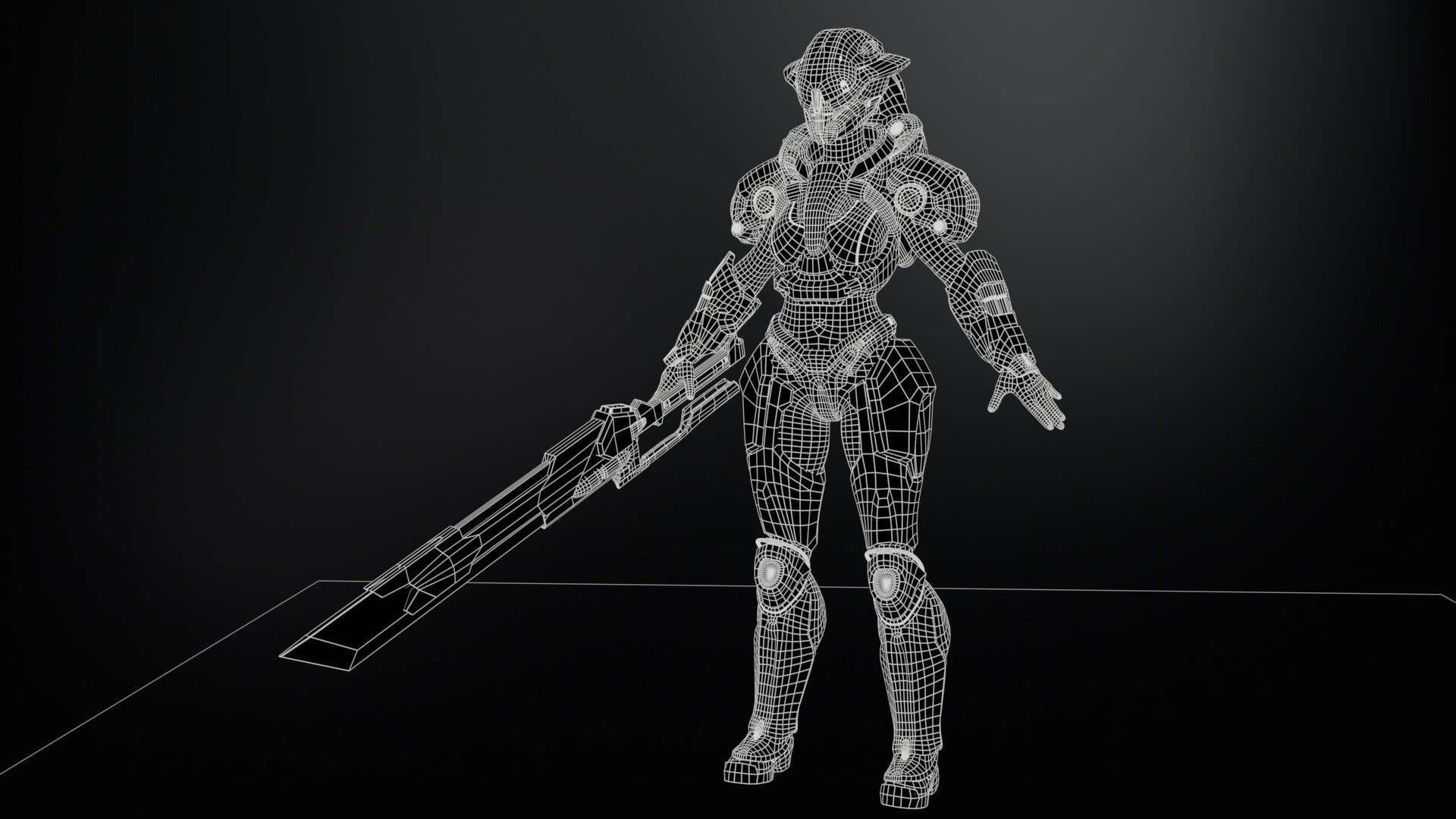 Cyber Suit05 Fem - 3D Model by andryuha1981