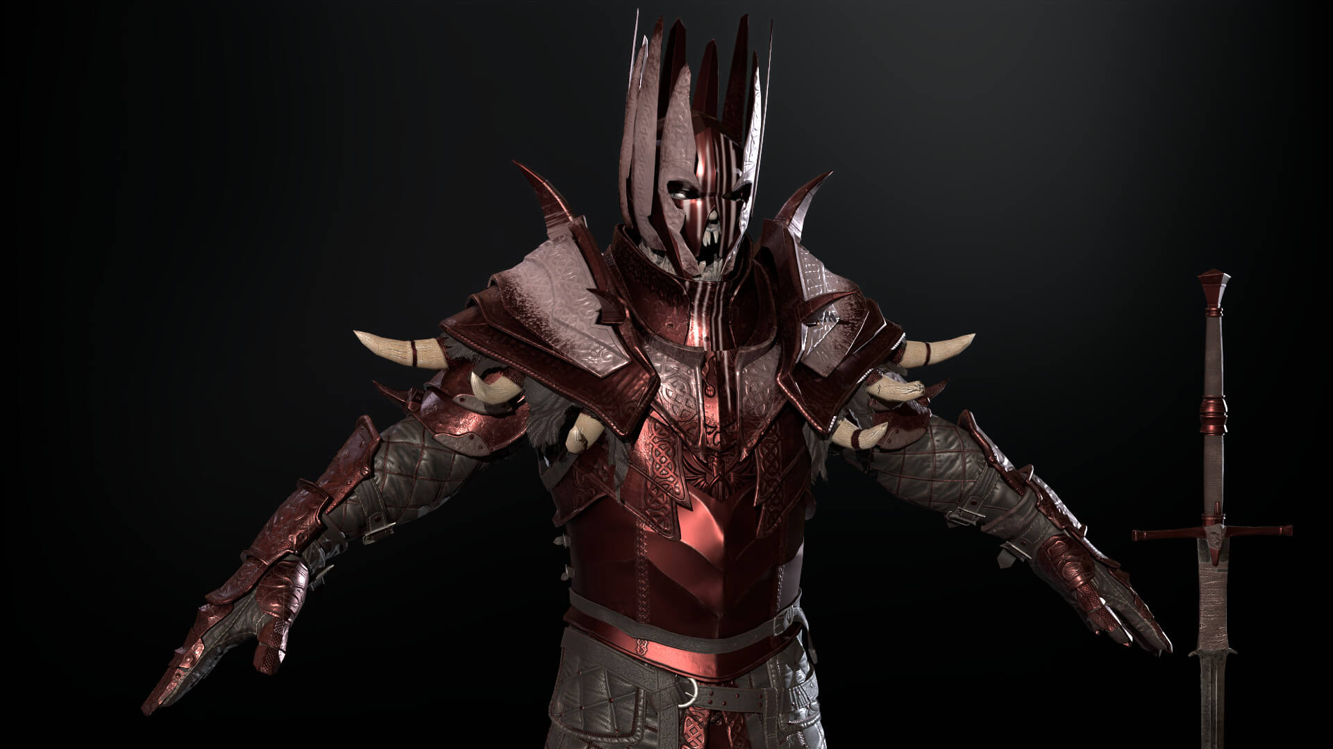 Death Knight - 3D Model by andryuha1981