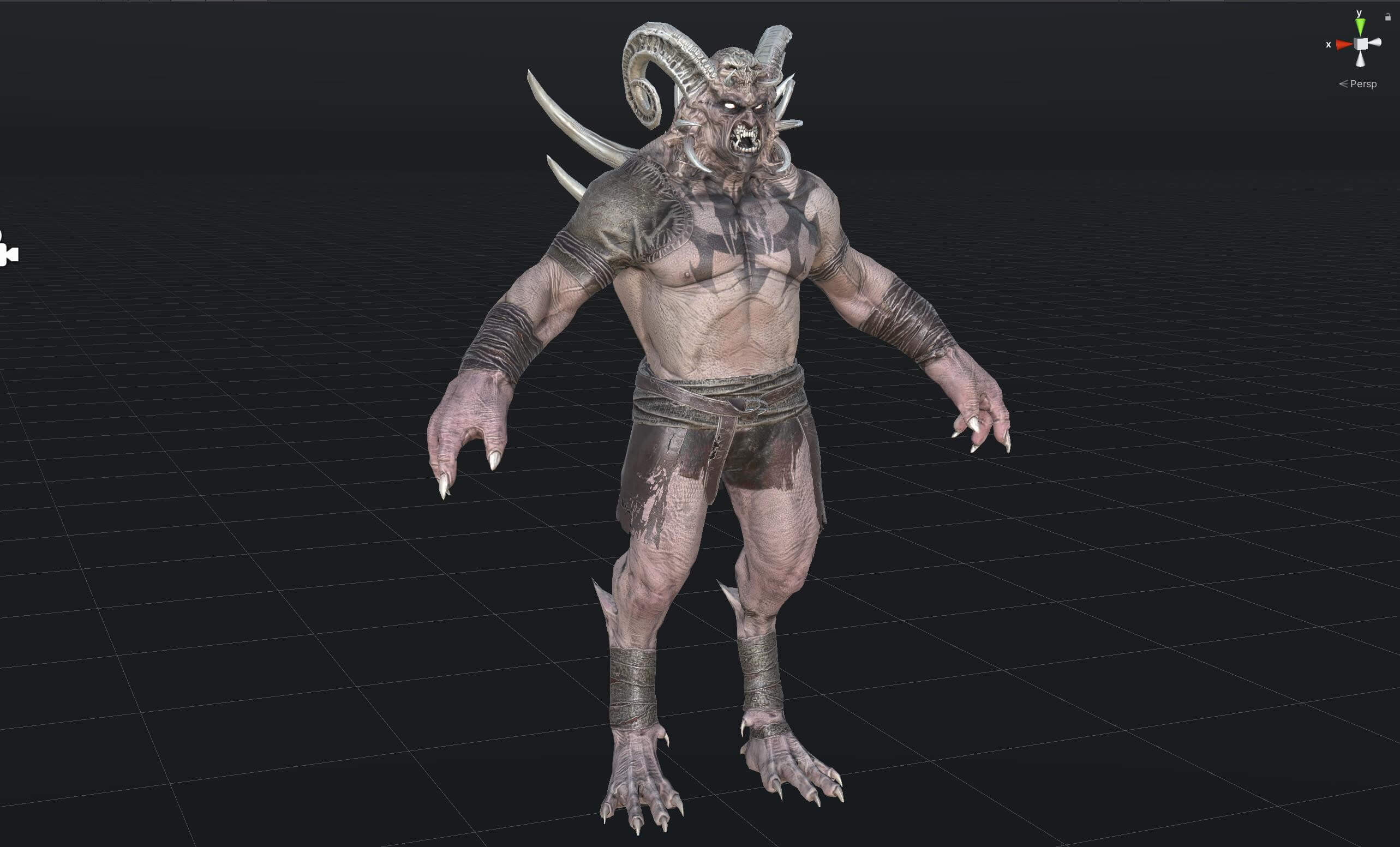 Demon Boss 3 - 3D Model by andryuha1981