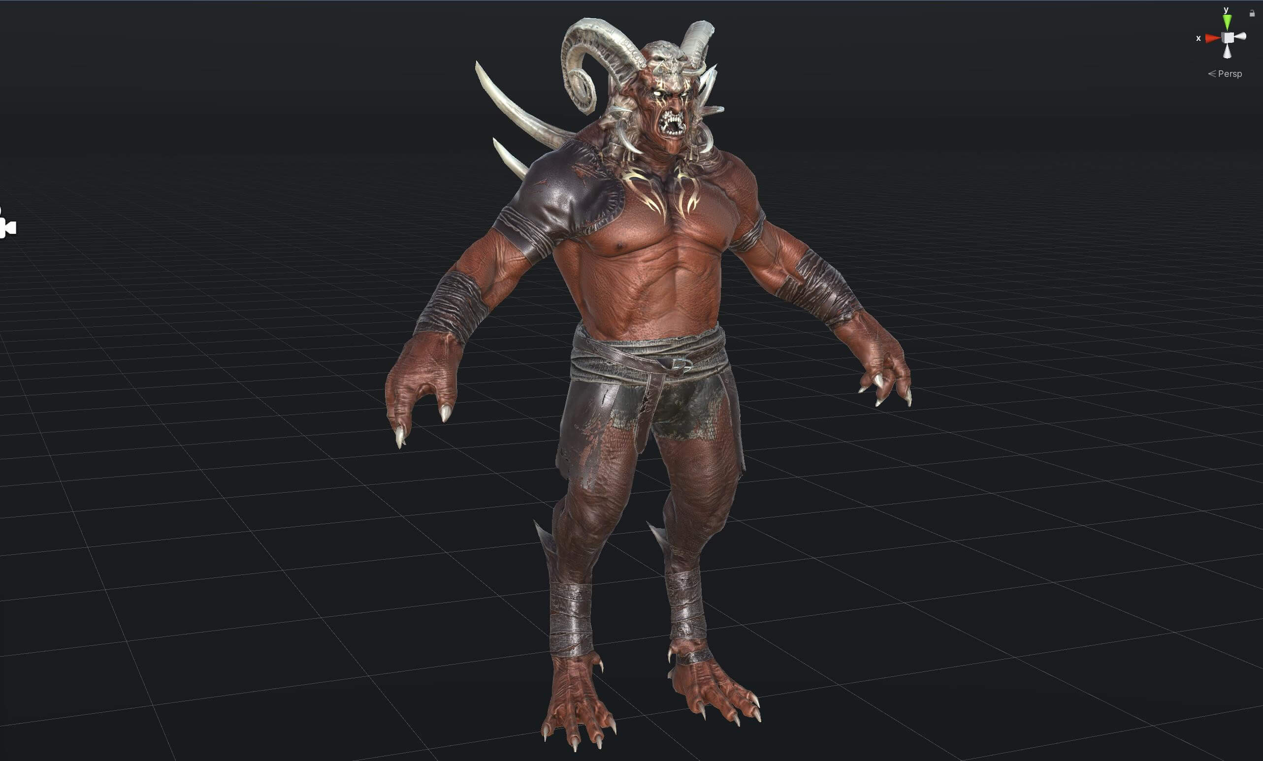 Demon Boss 3 - 3D Model by andryuha1981
