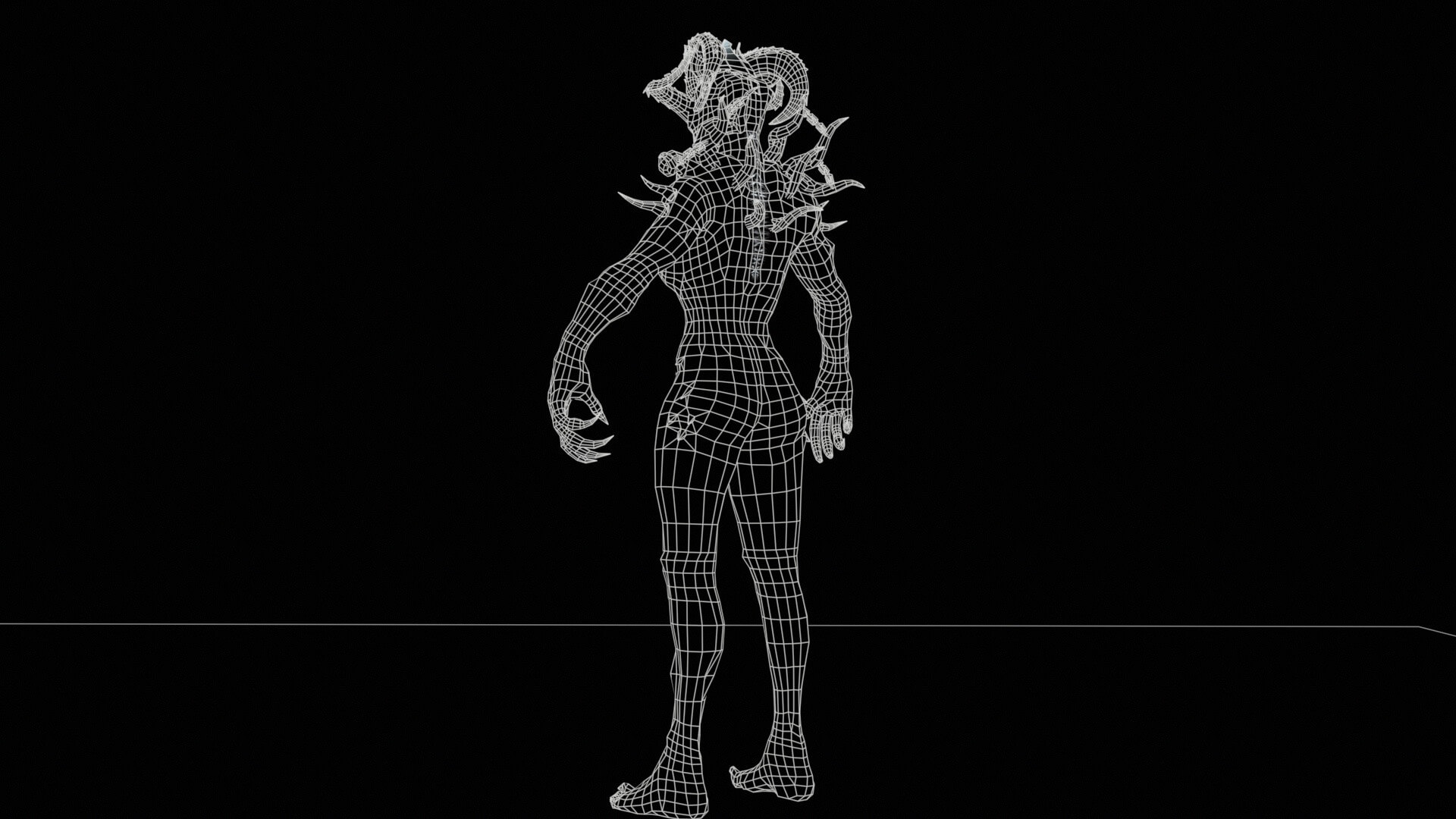 Demon Boss 4 - 3D Model by andryuha1981