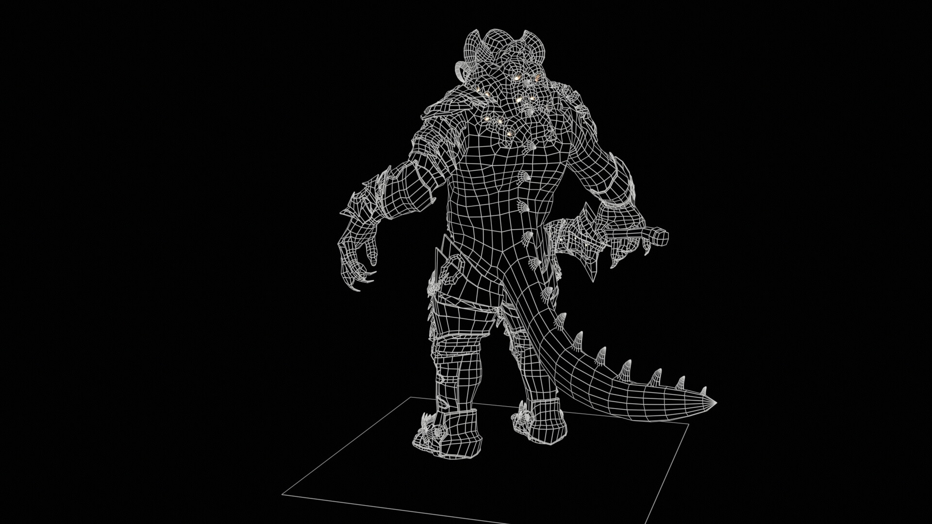 Demon Boss7 Game Ready - 3D Model by andryuha1981