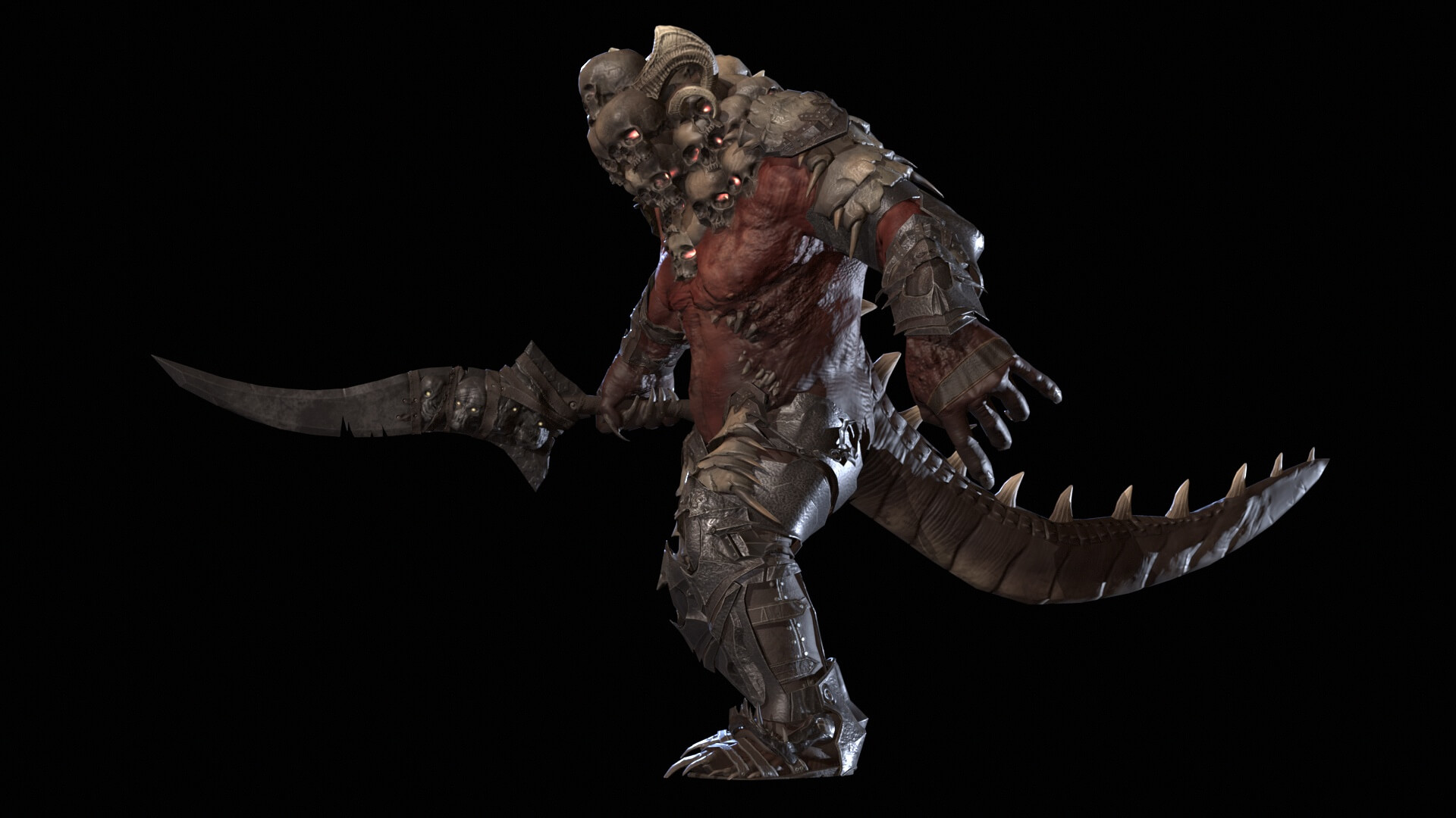 Demon Boss7 Game Ready - 3D Model by andryuha1981