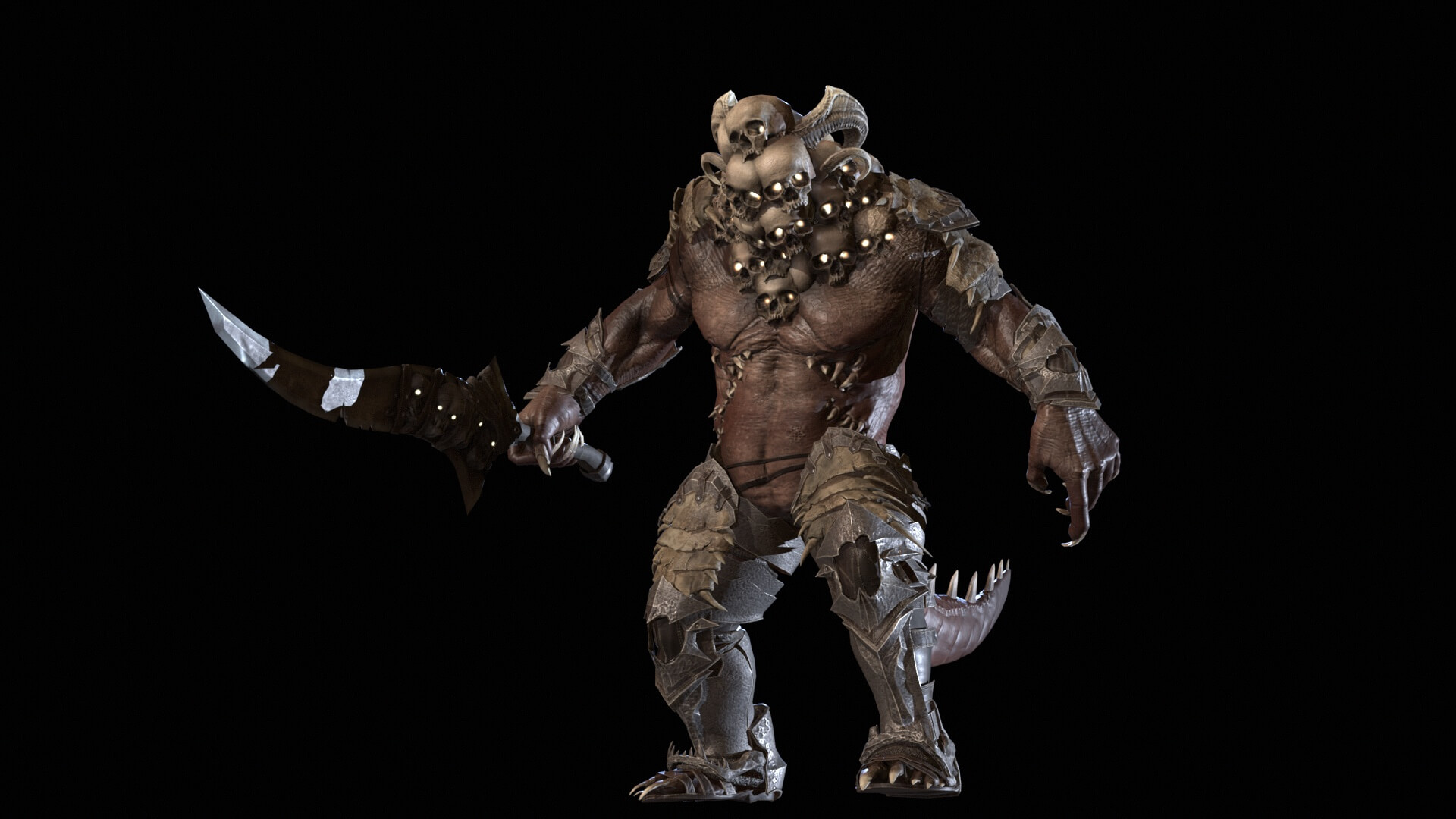 Demon Boss7 Game Ready - 3D Model by andryuha1981