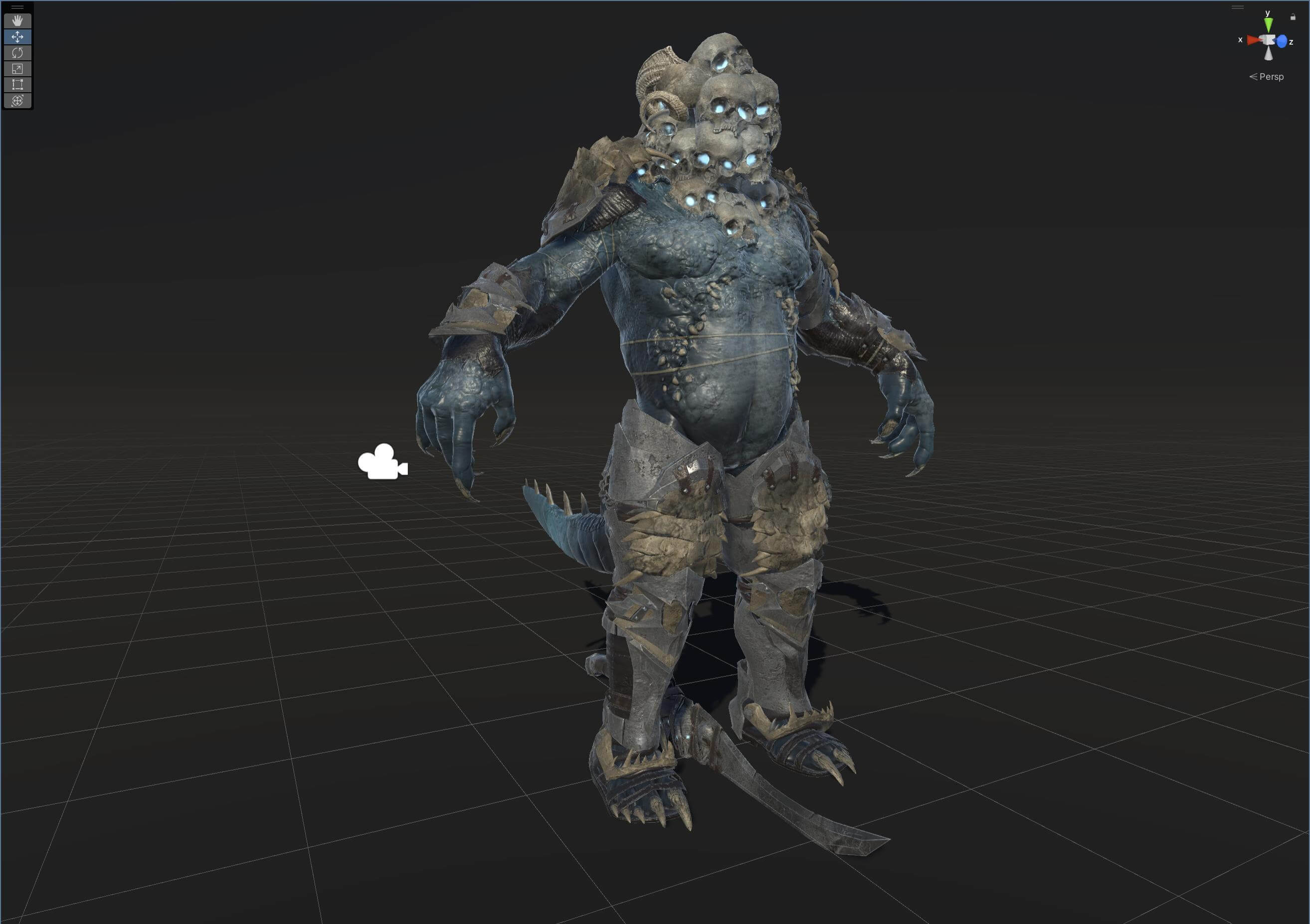 Demon Boss7 Game Ready - 3D Model by andryuha1981