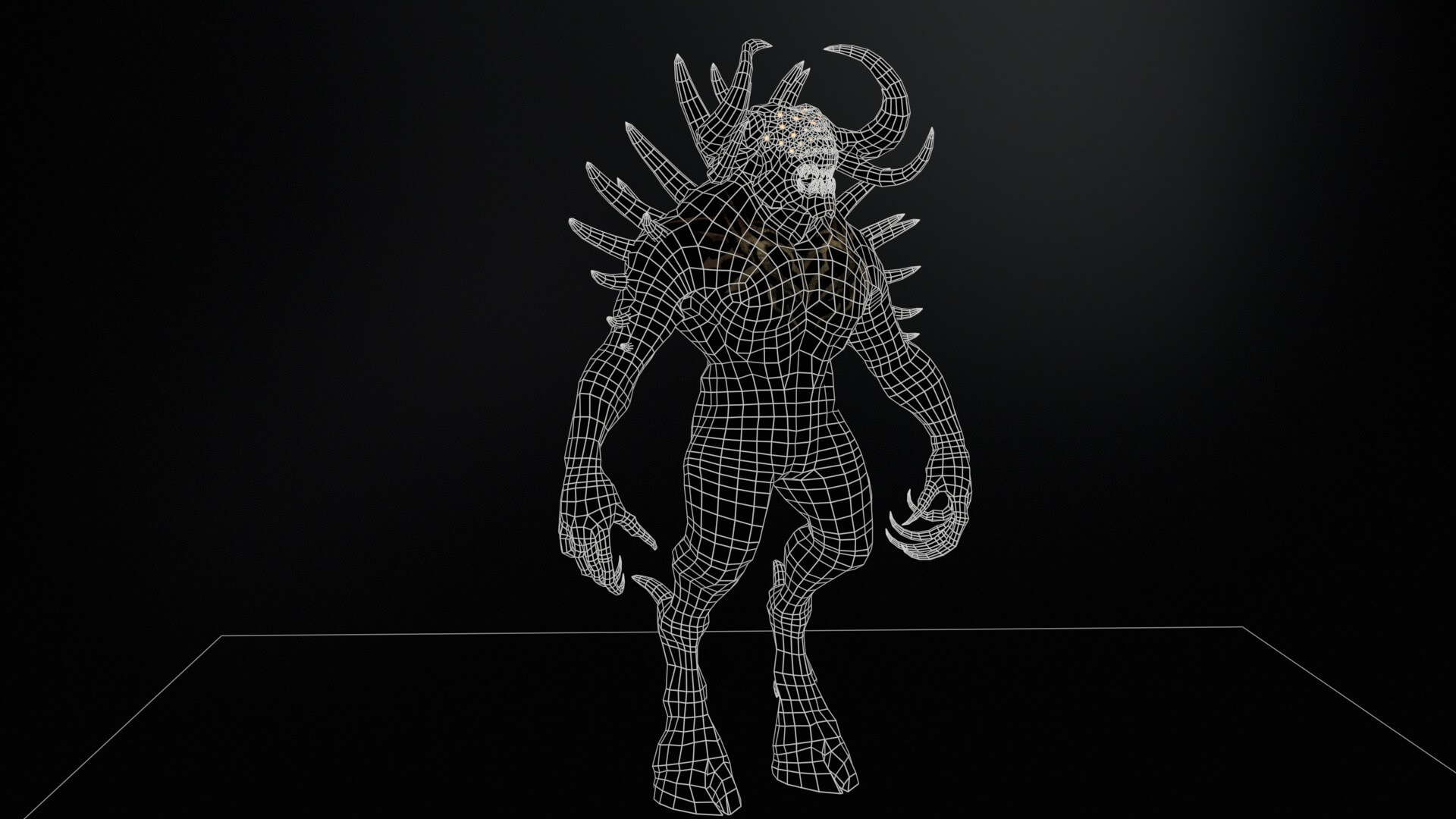 Demon Boss 5 - 3D Model by andryuha1981