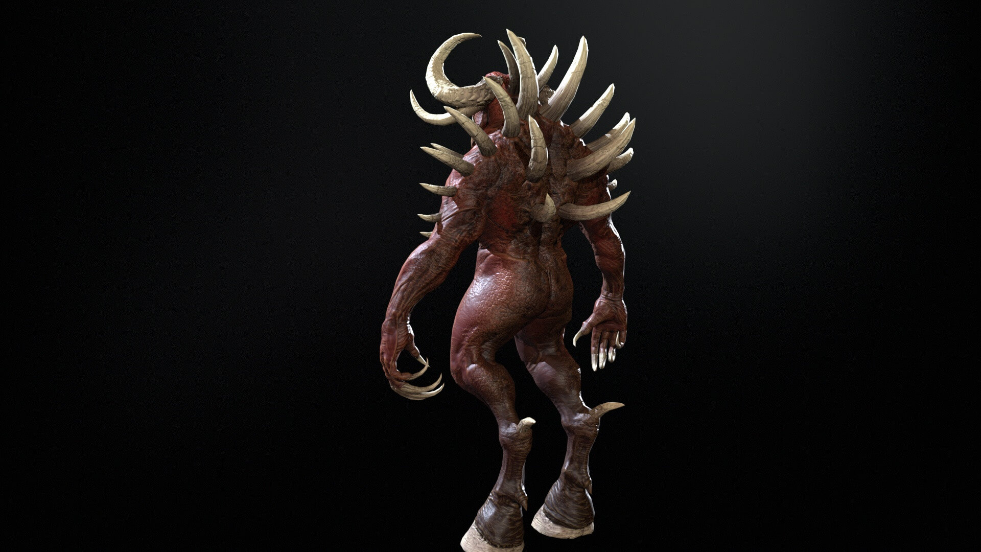 Demon Boss 5 - 3D Model by andryuha1981