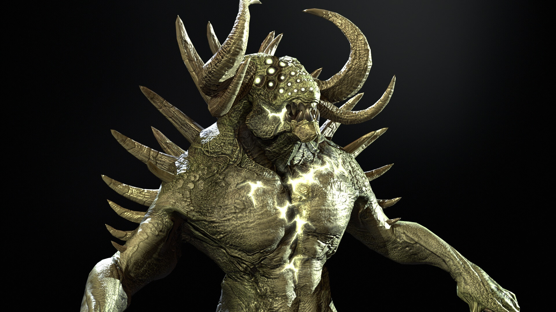 Demon Boss 5 - 3D Model by andryuha1981