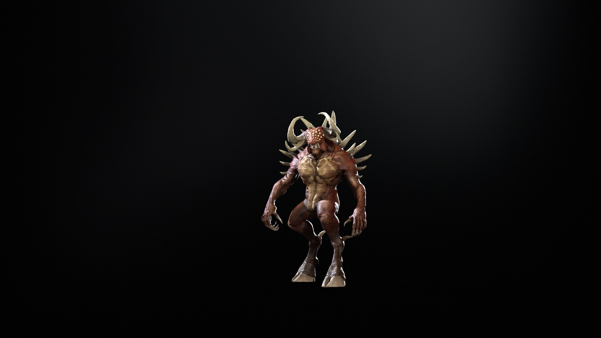 Demon Boss 5 - 3D Model by andryuha1981