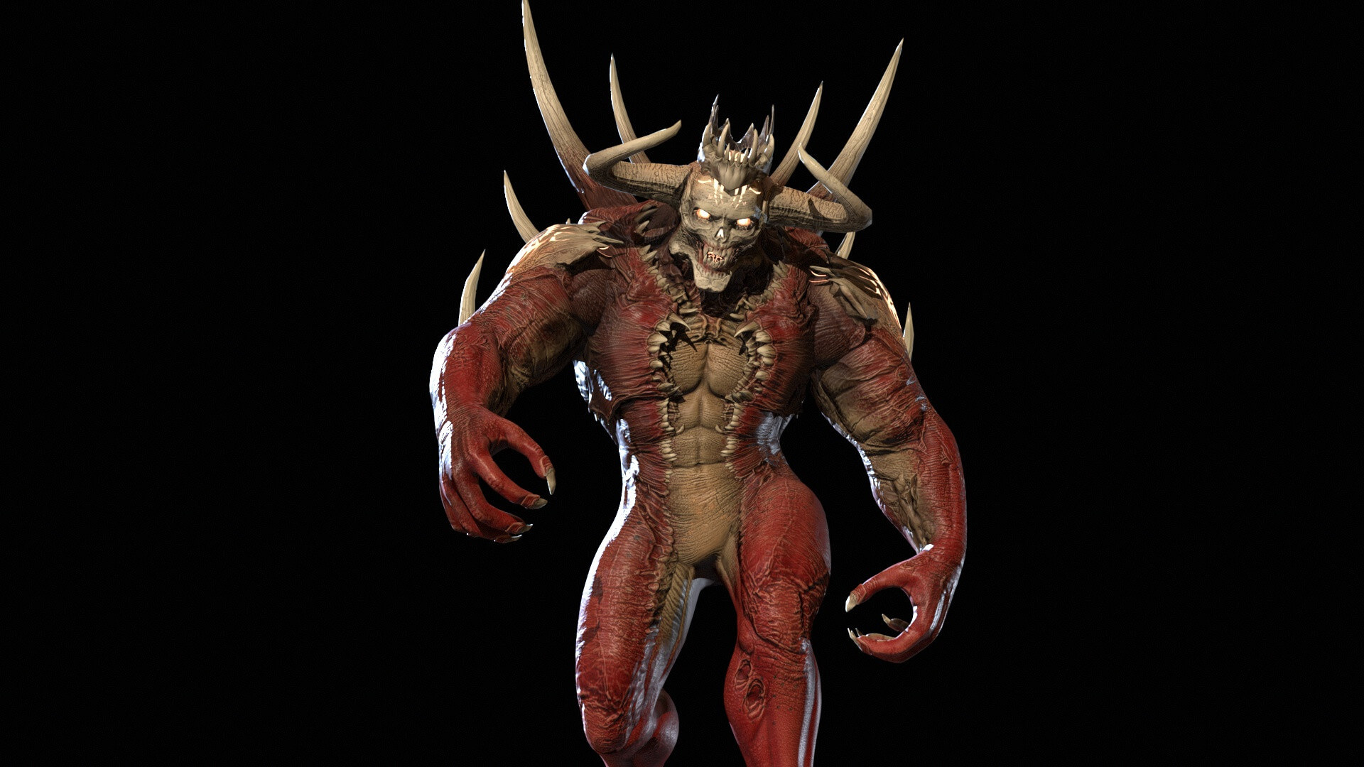 Demon Boss 6 - 3D Model by andryuha1981