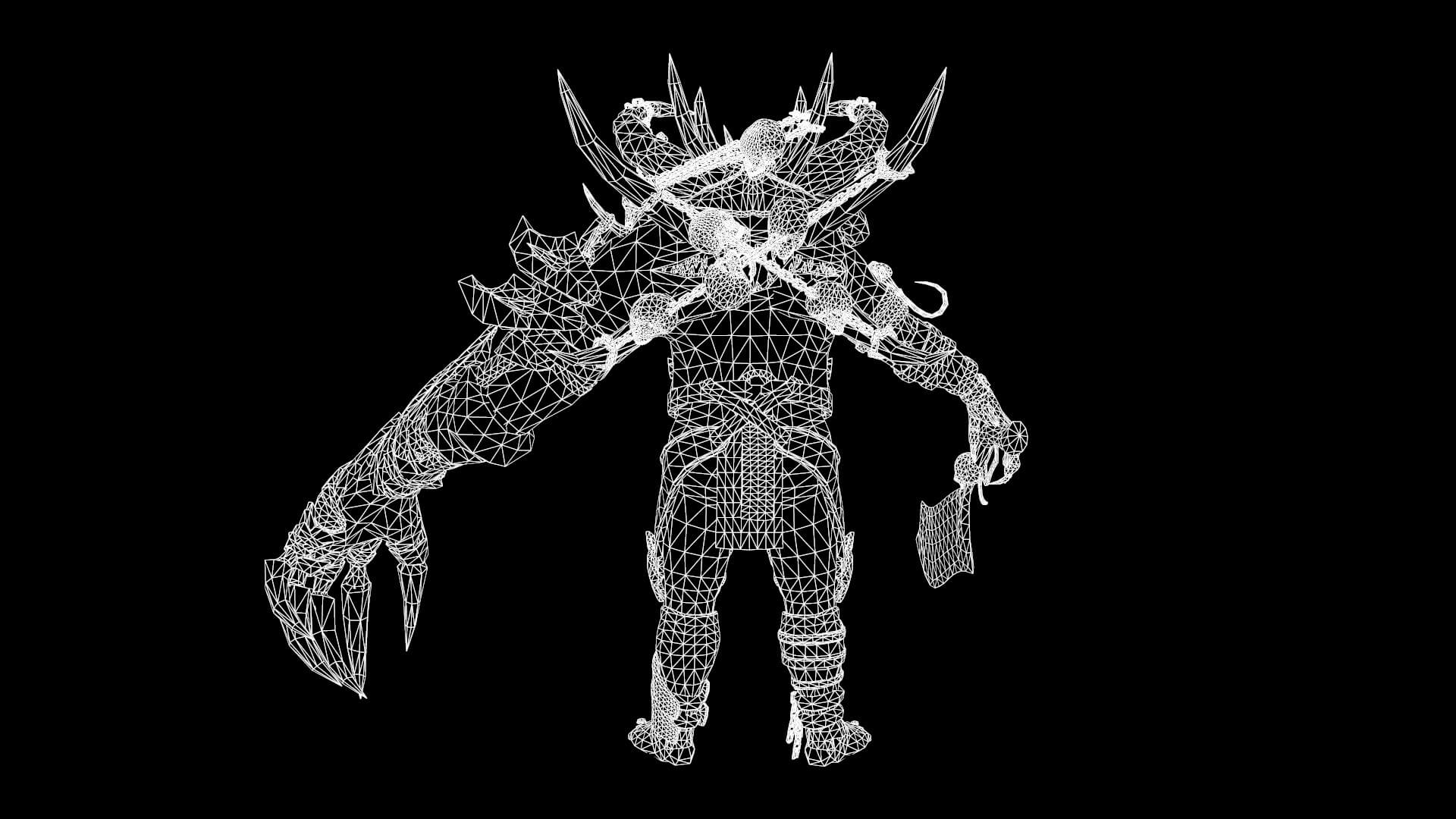 Demonbutcher Game Ready - 3D Model by andryuha1981