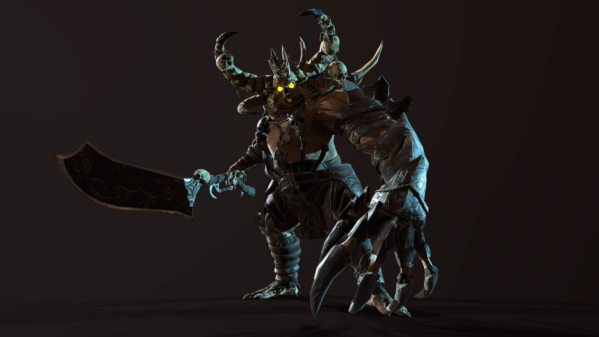 Demonbutcher Game Ready - 3D Model by andryuha1981
