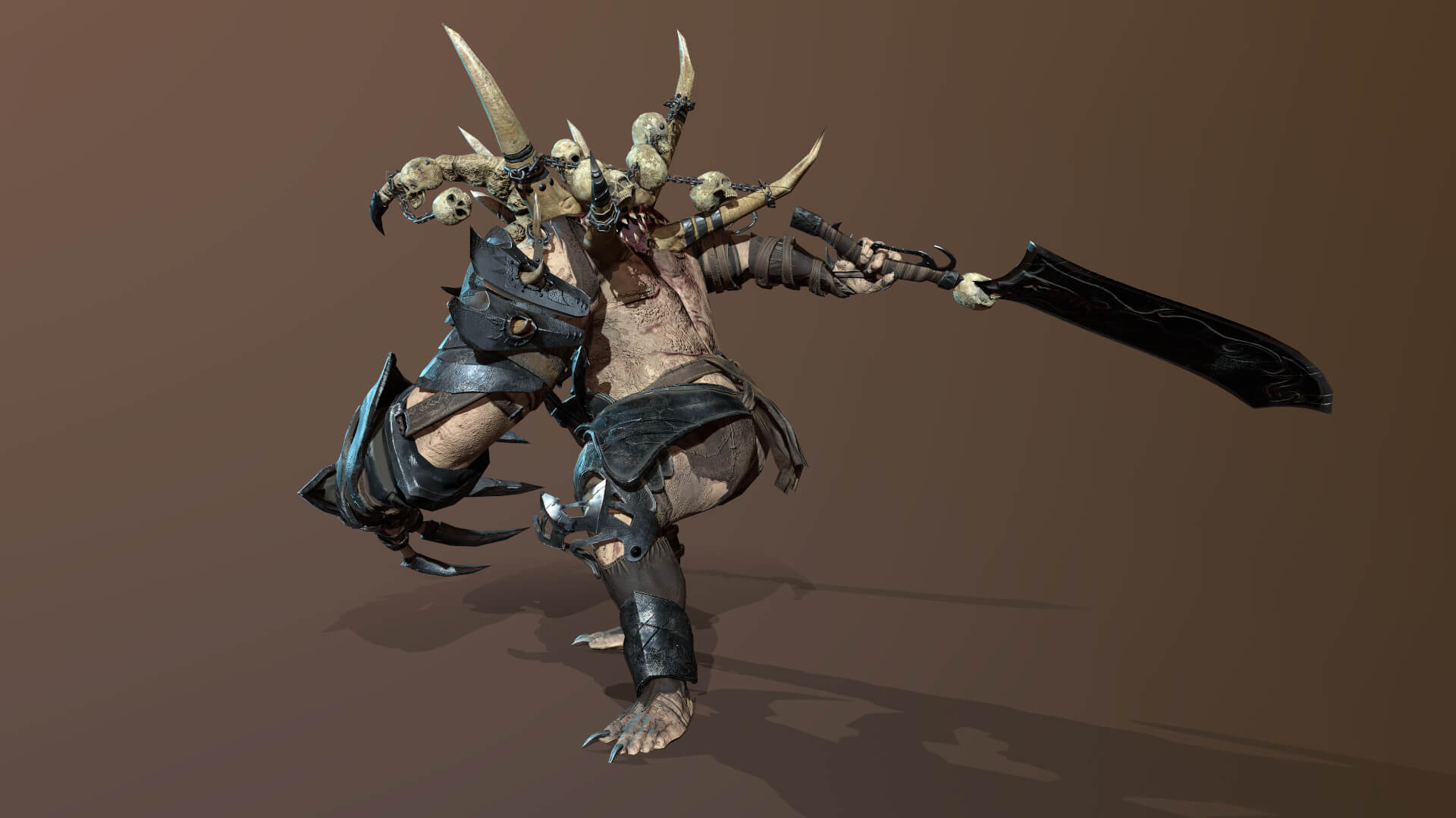 Demonbutcher Game Ready - 3D Model by andryuha1981