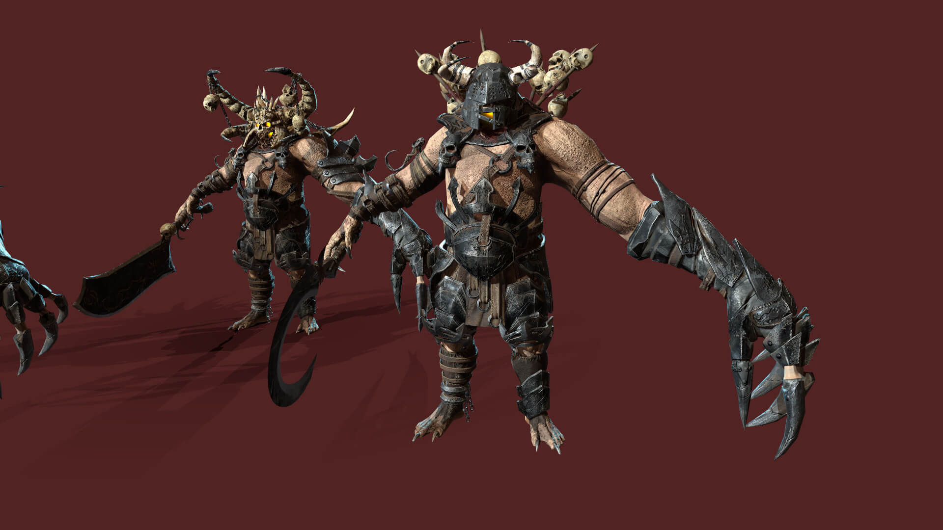 Demonbutcher Game Ready - 3D Model by andryuha1981