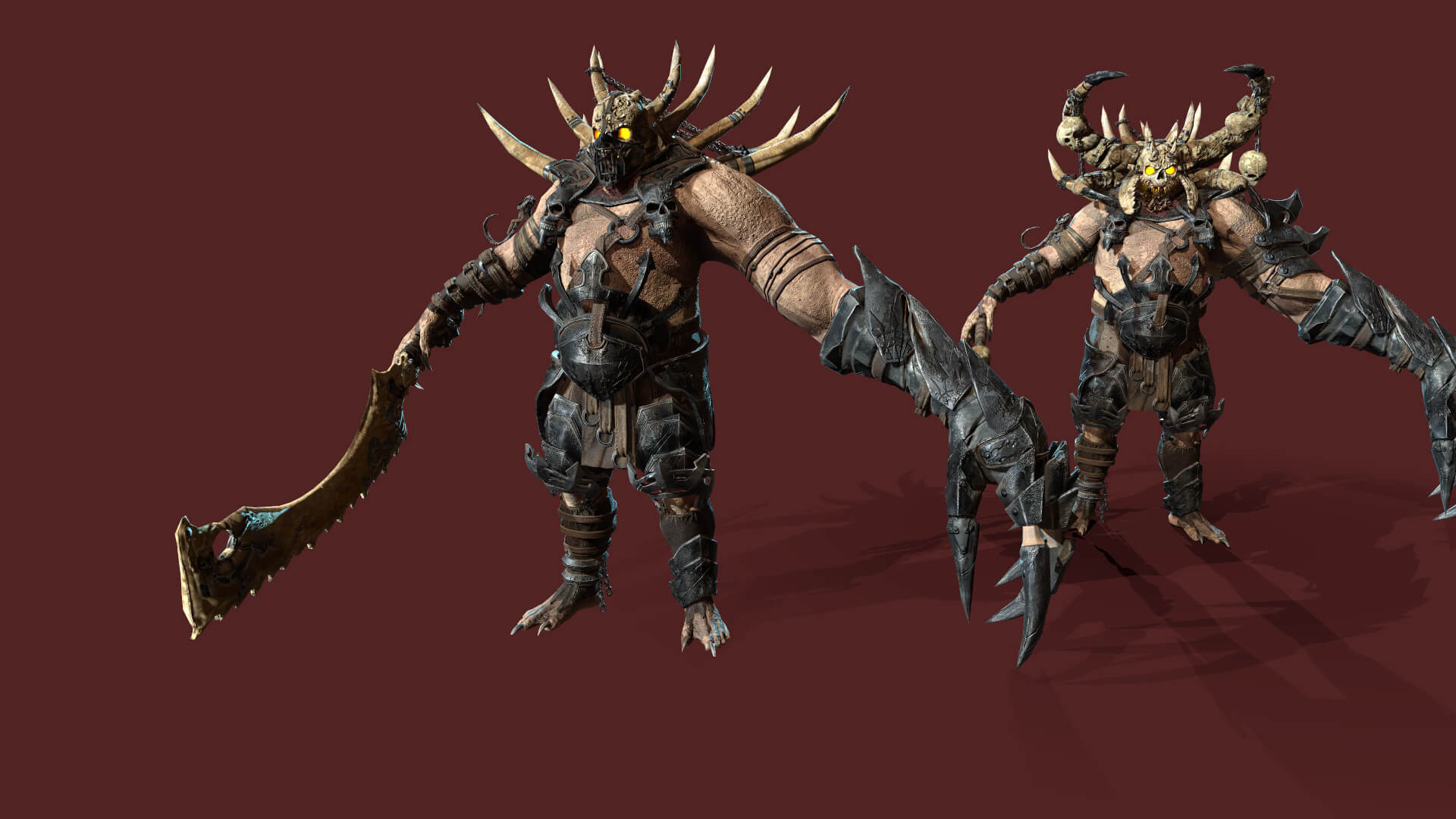 Demonbutcher Game Ready - 3D Model by andryuha1981