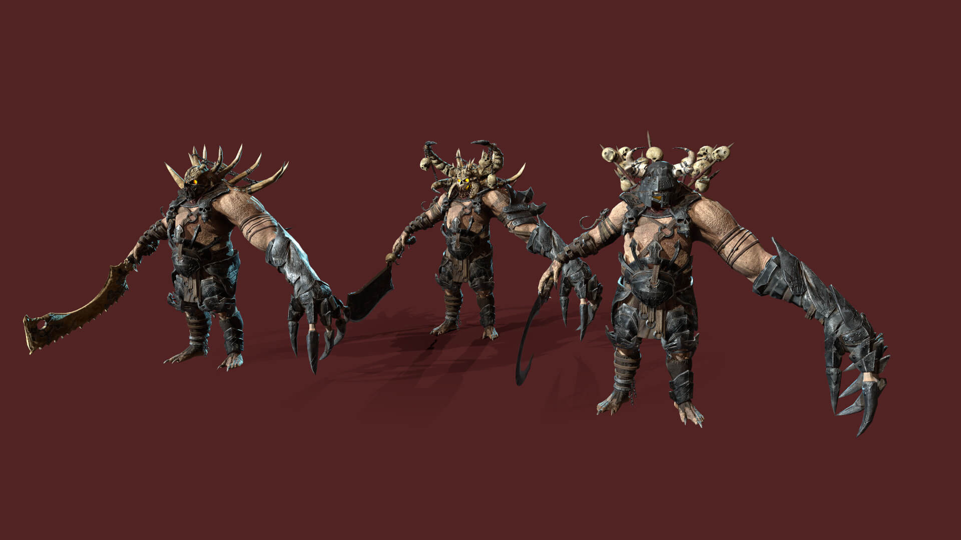 Demonbutcher Game Ready - 3D Model by andryuha1981