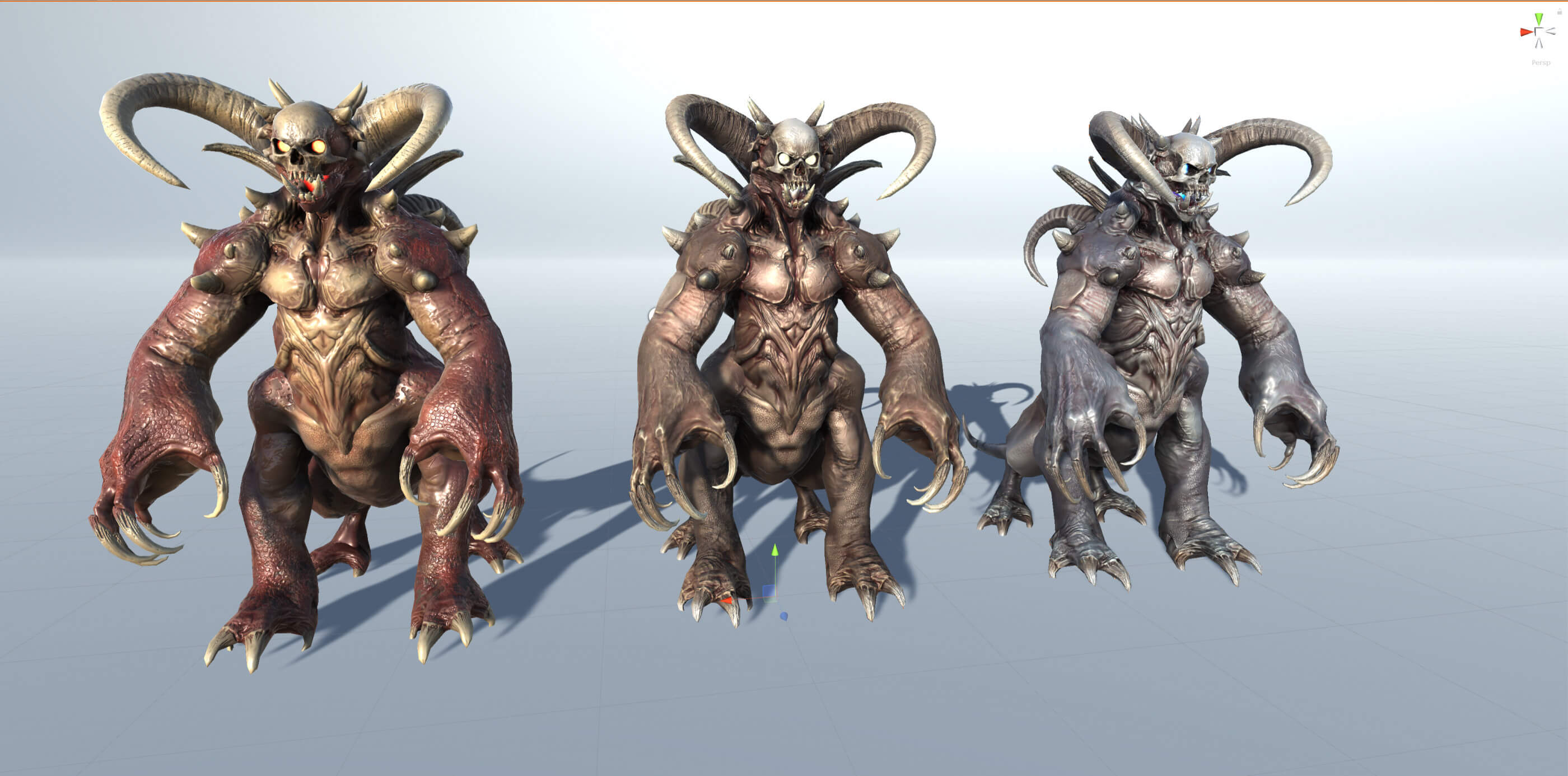 Demon Hound Game Ready - 3D Model by andryuha1981