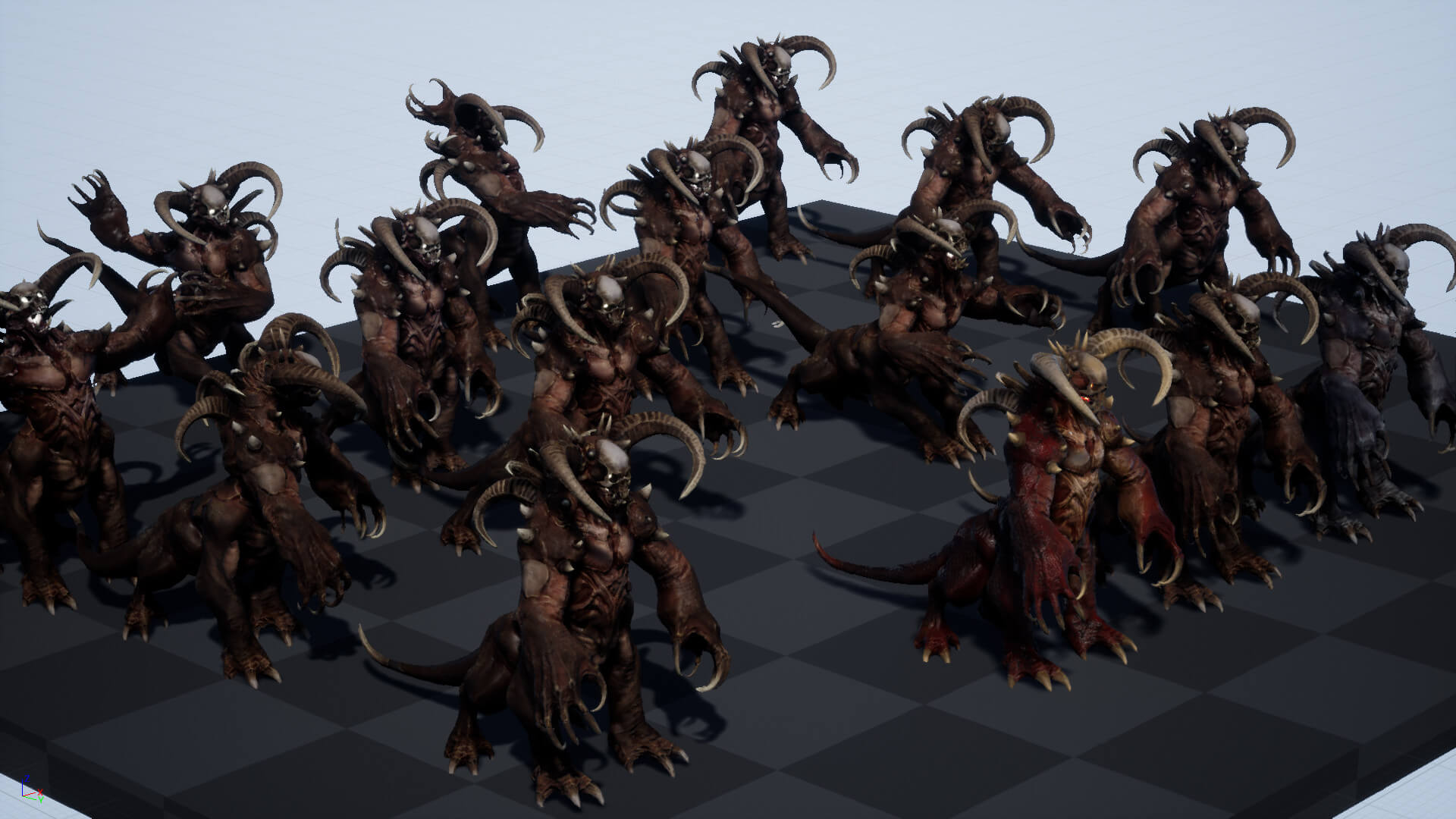 Demon Hound Game Ready - 3D Model by andryuha1981