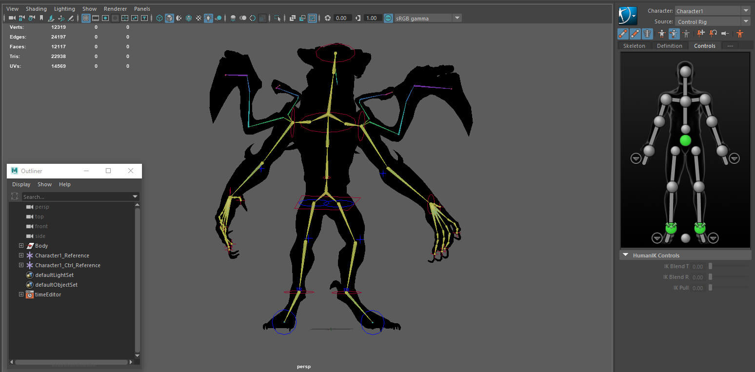 Doom Demon 1 Game Ready - 3D Model by andryuha1981