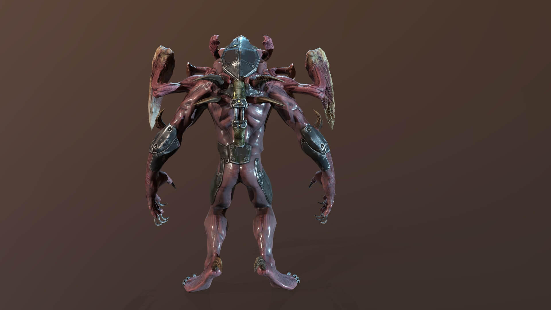 Doom Demon 1 Game Ready - 3D Model by andryuha1981