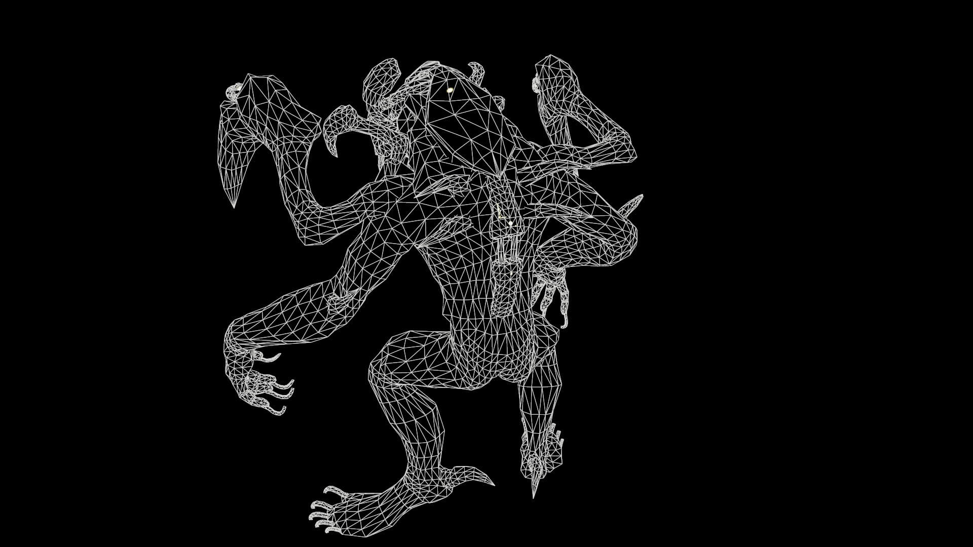 Doom Demon 1 Game Ready - 3D Model by andryuha1981