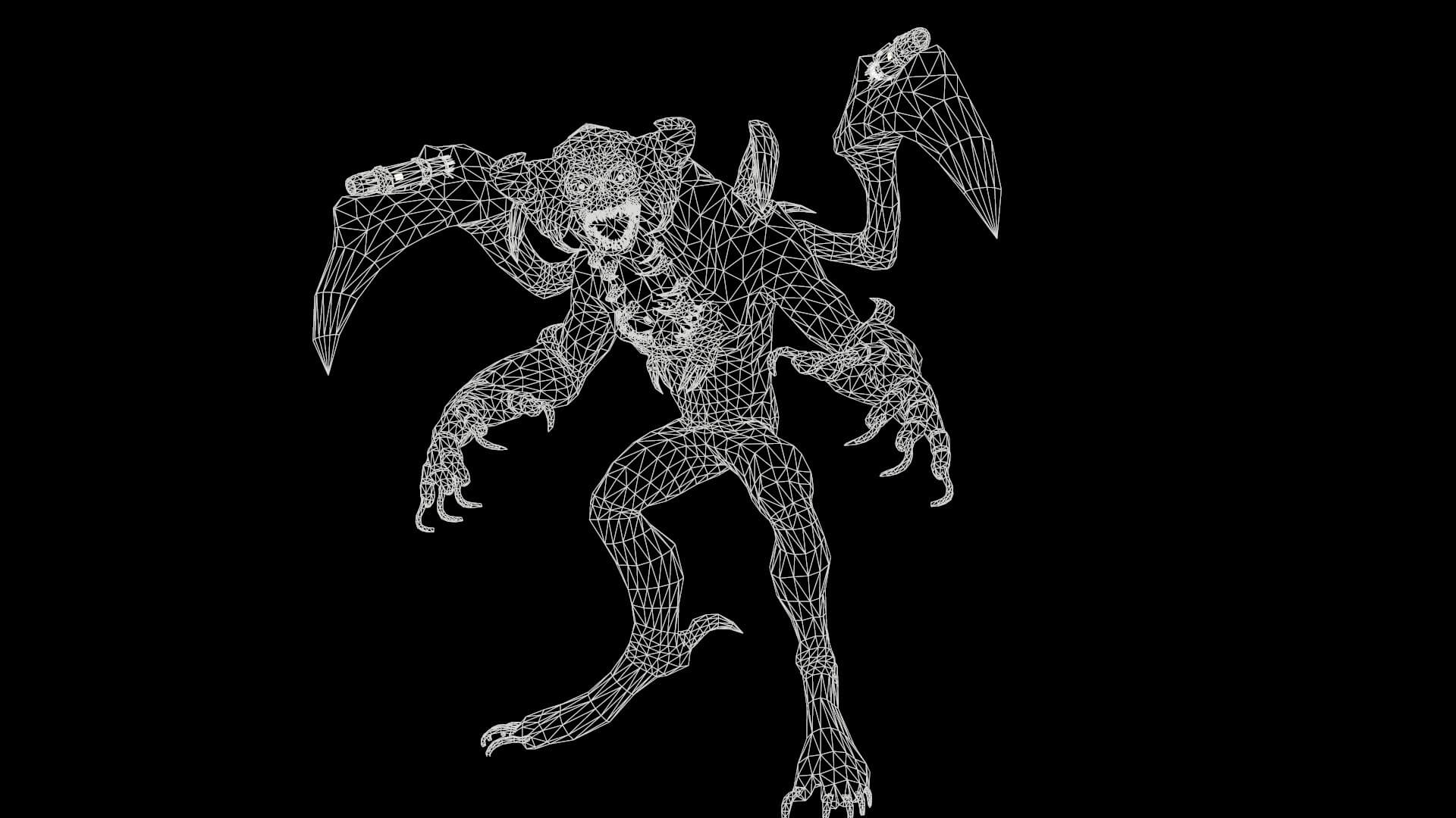 Doom Demon 1 Game Ready - 3D Model by andryuha1981