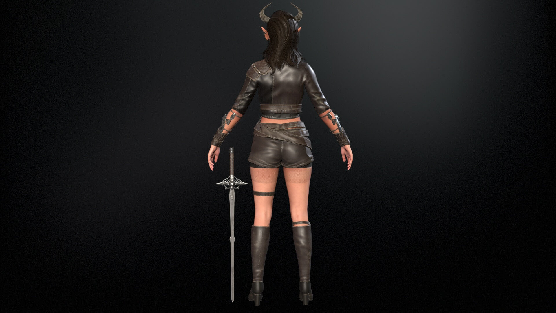 Elf Game Ready - 3D Model by andryuha1981