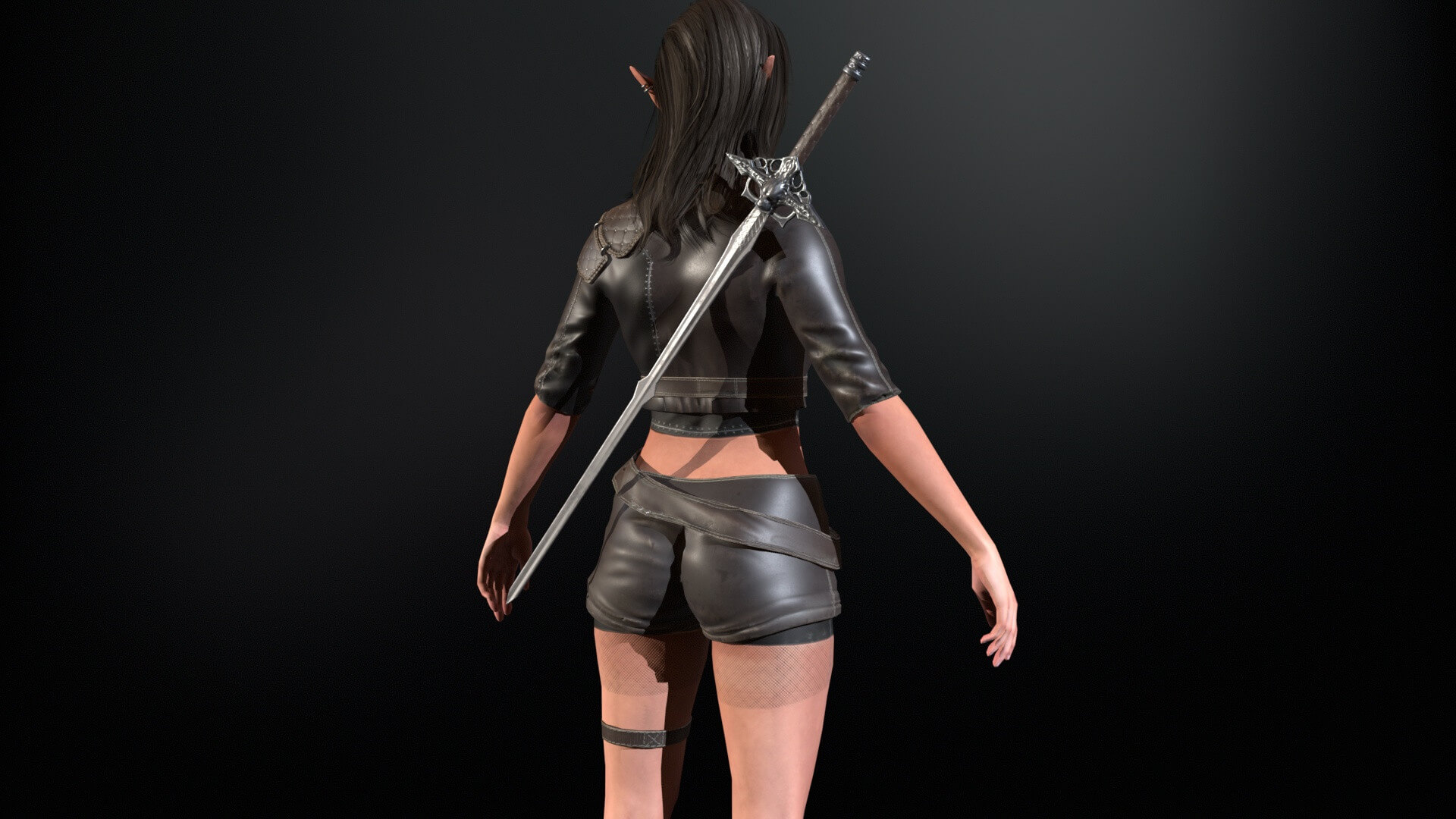 Elf Game Ready - 3D Model by andryuha1981