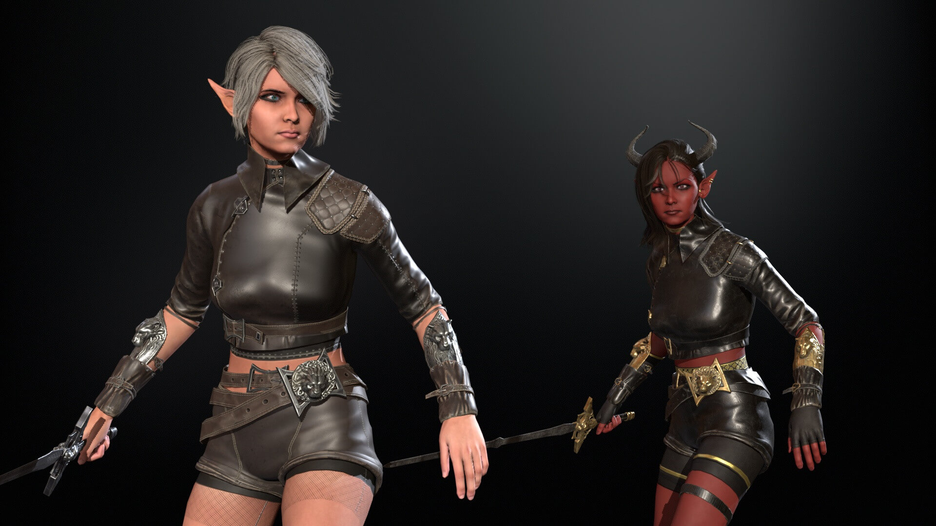 Elf Game Ready - 3D Model by andryuha1981