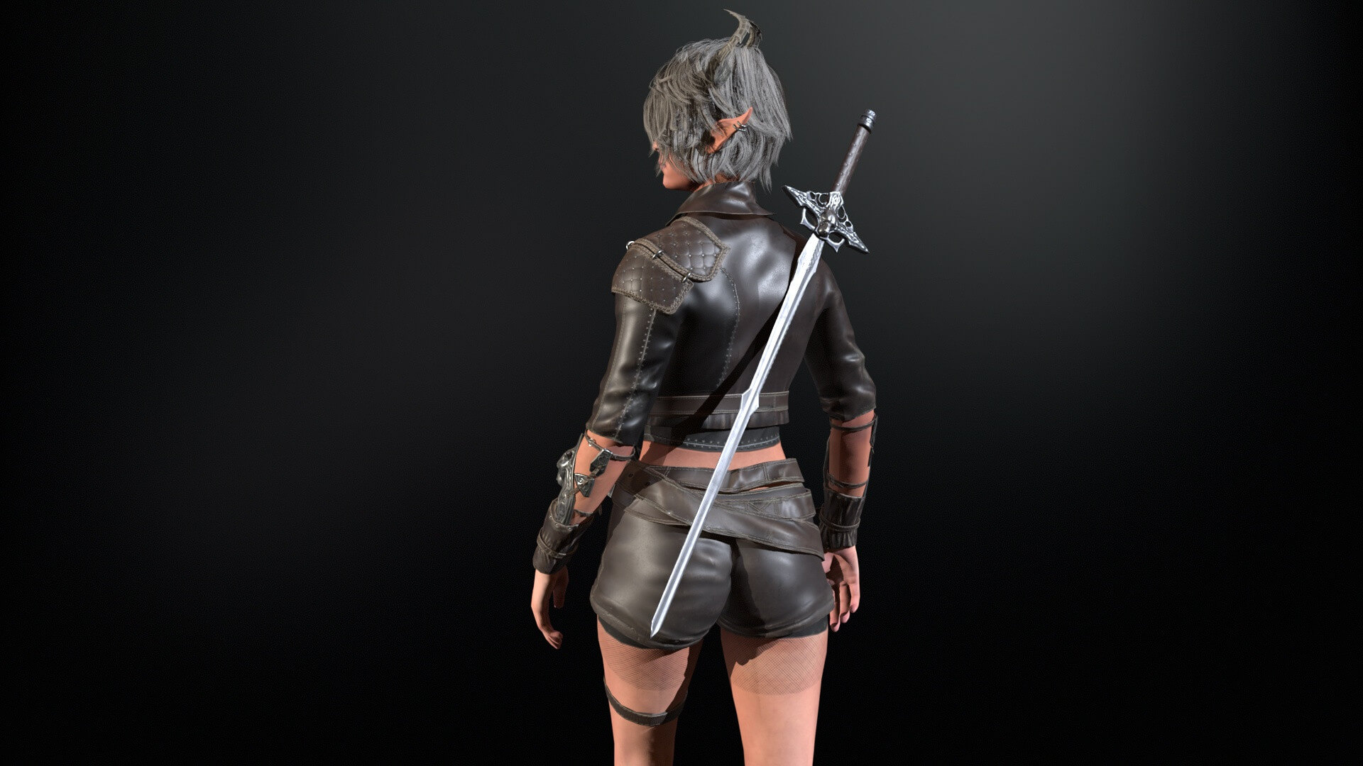 Elf Game Ready - 3D Model by andryuha1981