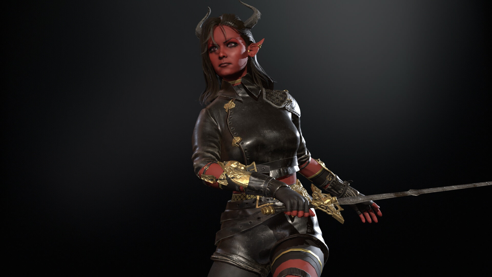 Elf Game Ready - 3D Model by andryuha1981