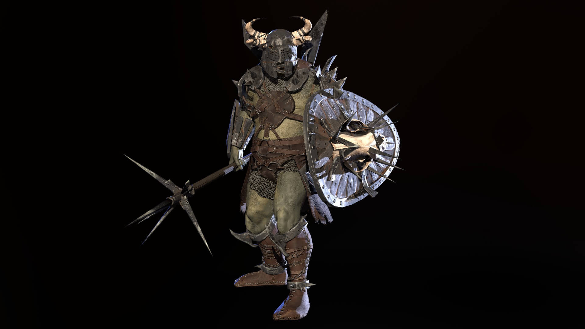 Fat Ork Tank - 3D Model by andryuha1981