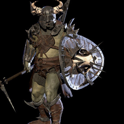 Fat Ork Tank - 3D Model by andryuha1981