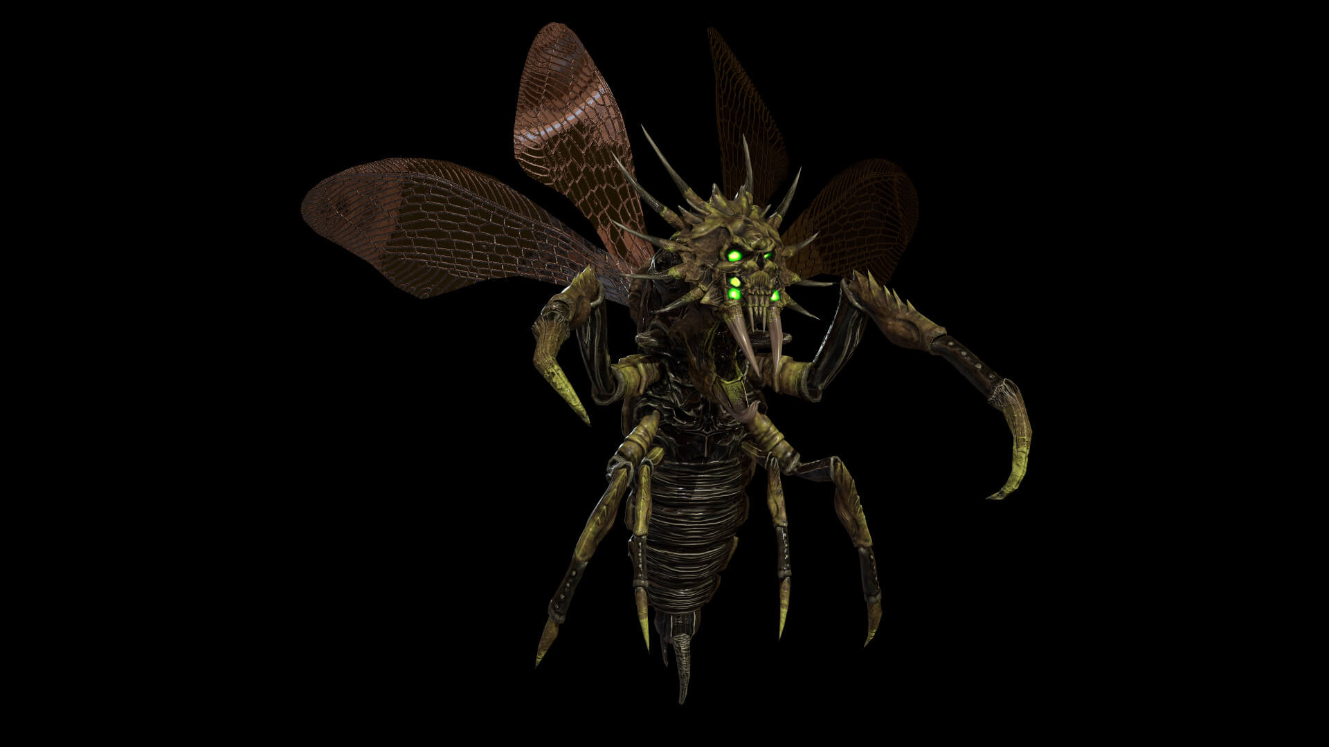 Flying Beetle2 Game Ready - 3D Model by andryuha1981