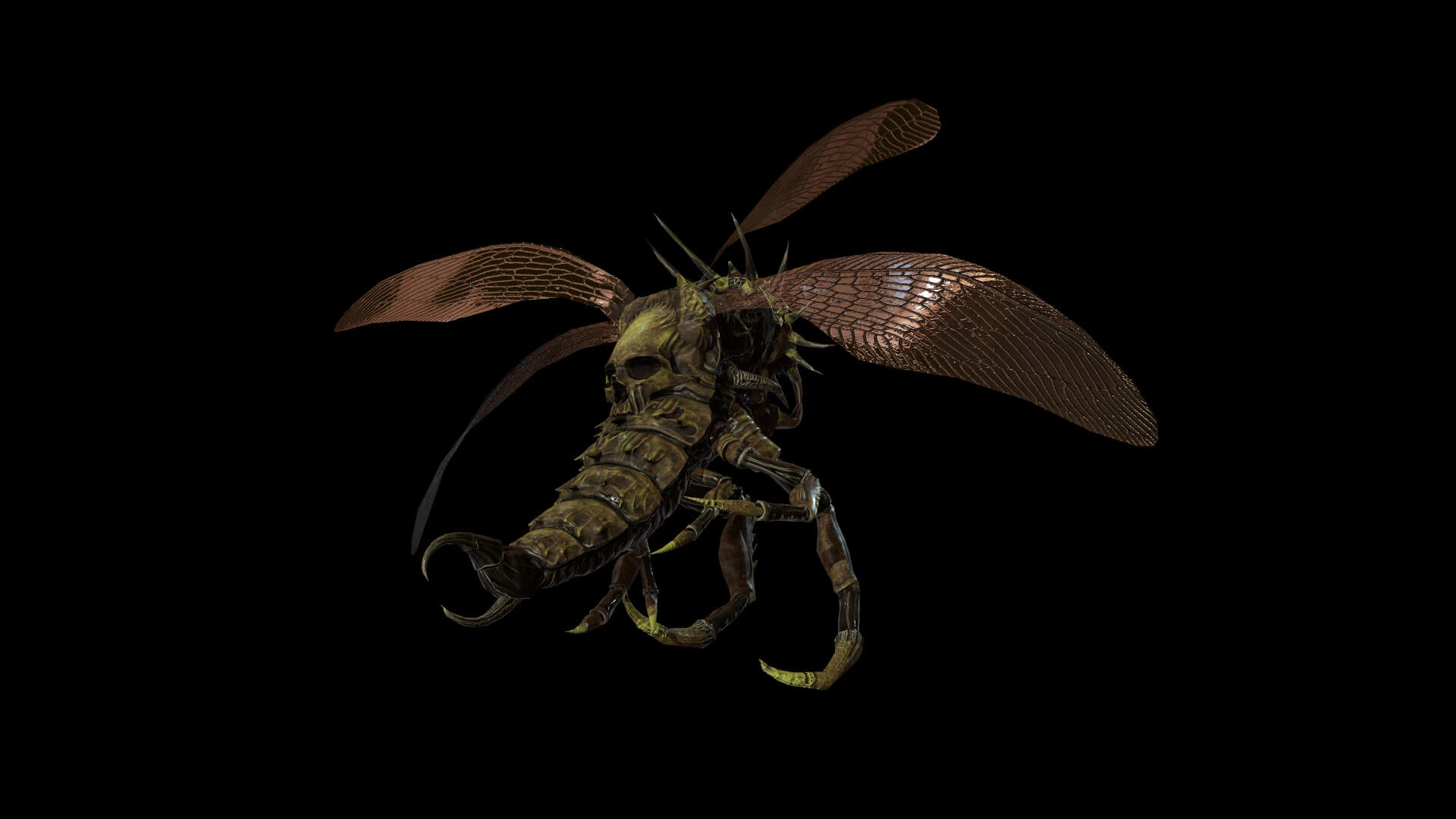 Flying Beetle2 Game Ready - 3D Model by andryuha1981