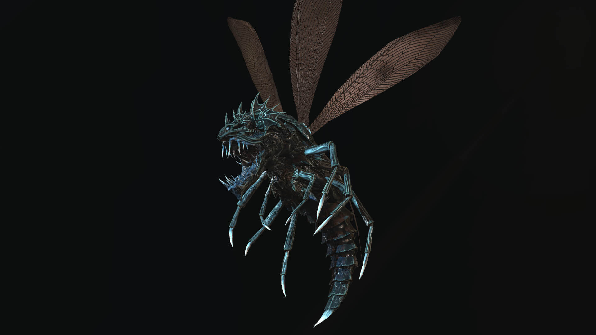 Flying Beetle3 - 3D Model by andryuha1981