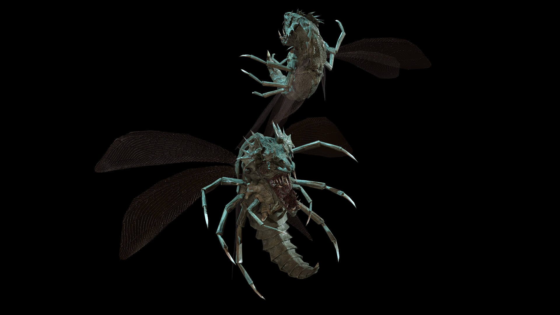 Flying Beetle 3 - 3D Model by andryuha1981