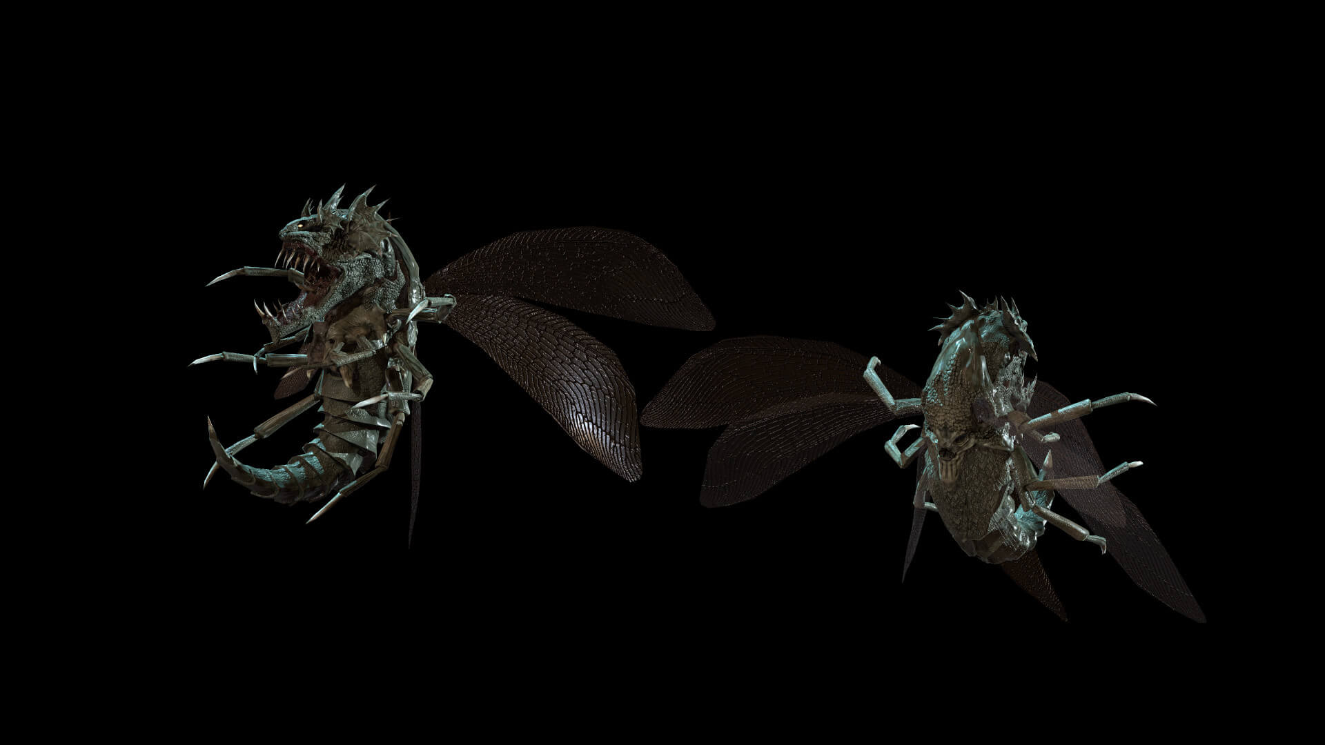 Flying Beetle 3 - 3D Model by andryuha1981