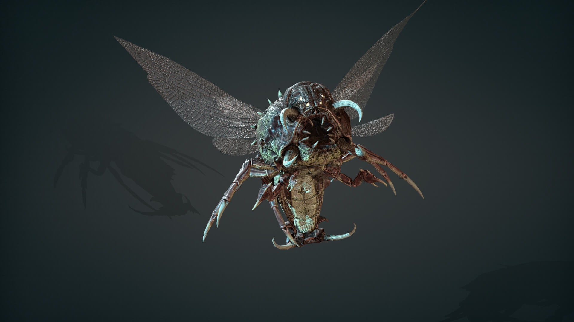 Flying Beetle 5 - 3D Model by andryuha1981