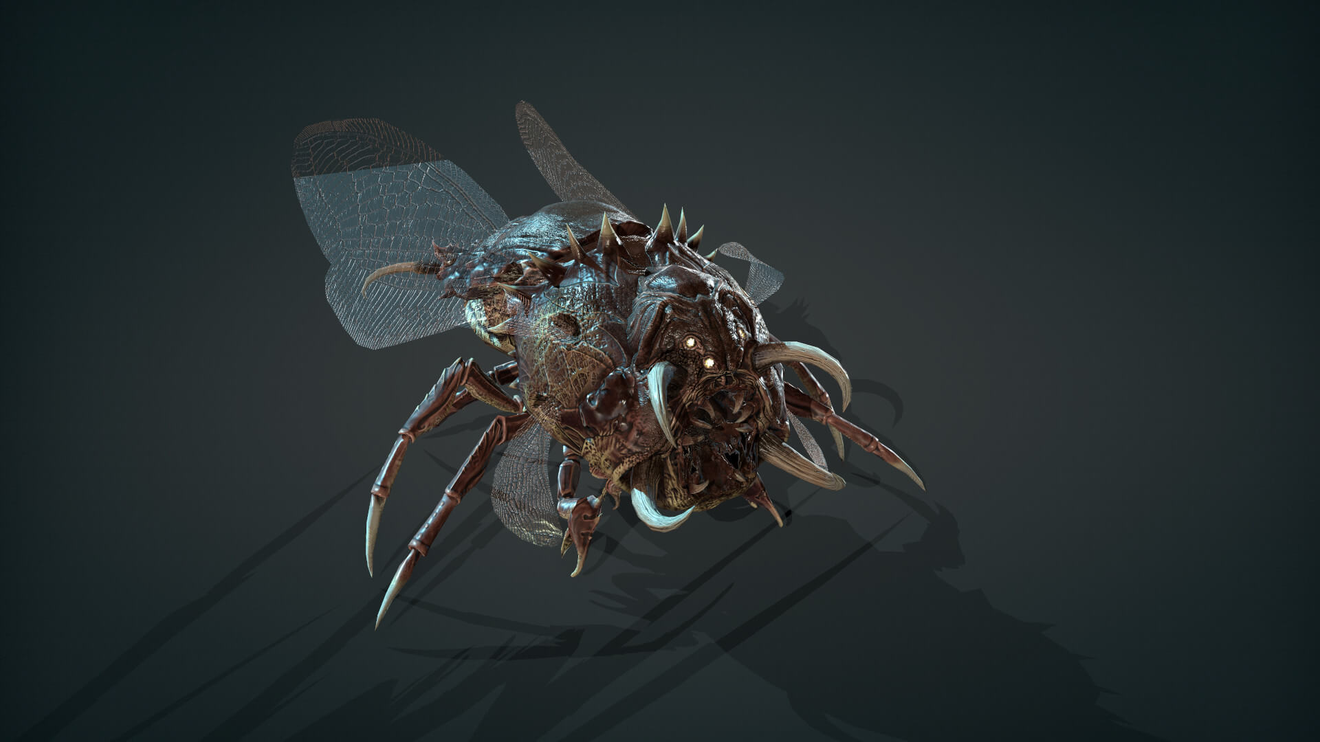 Flying Beetle 5 - 3D Model by andryuha1981