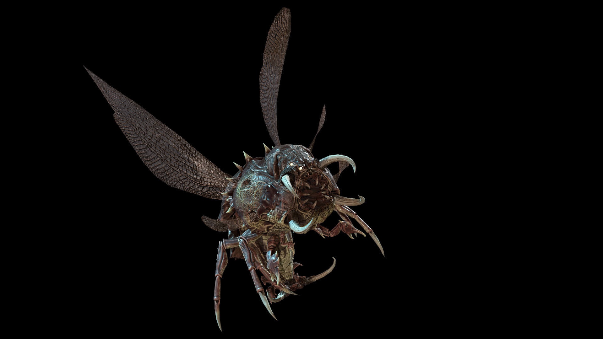 Flying Beetle 5 - 3D Model by andryuha1981