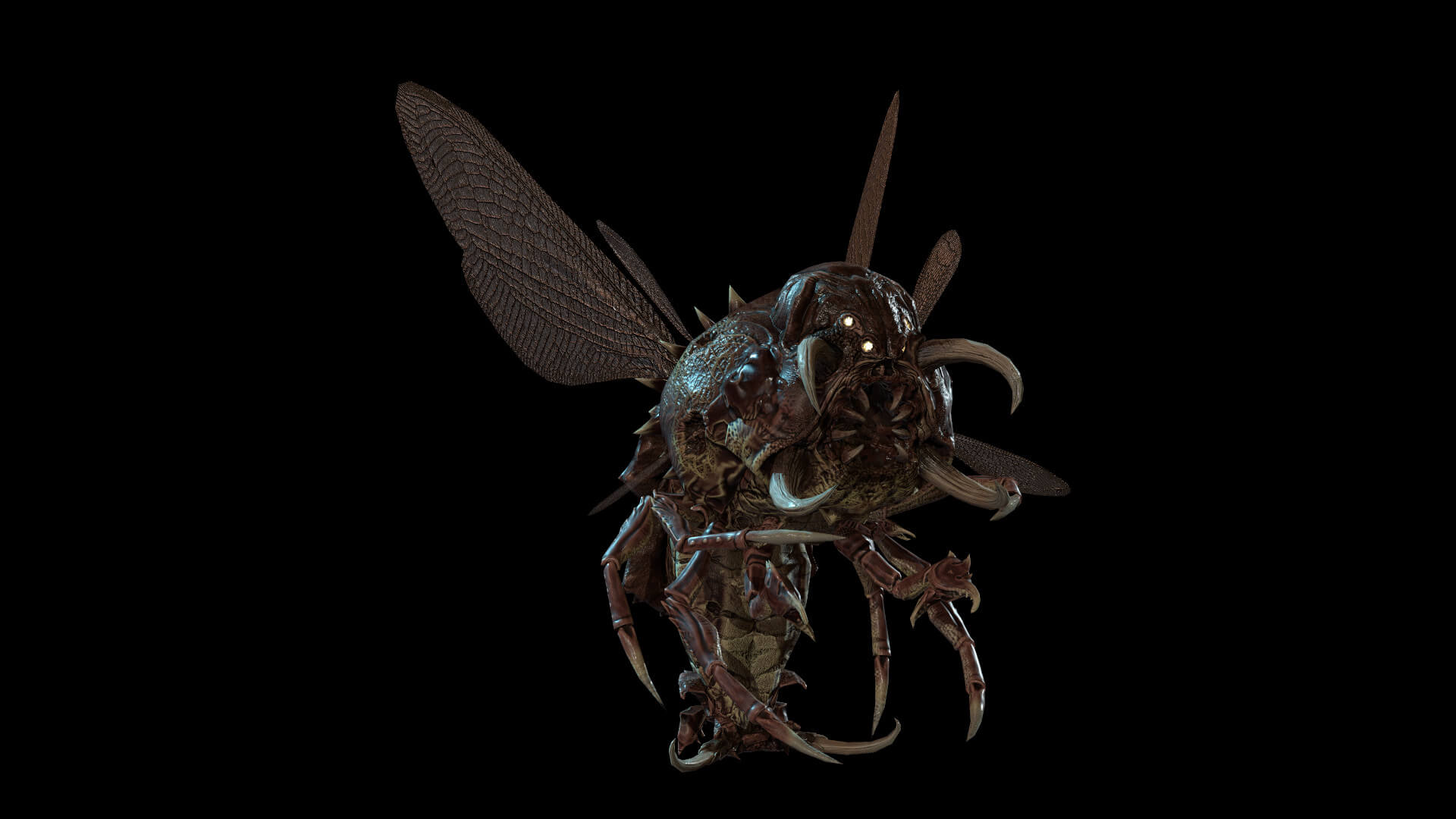 Flying Beetle 5 - 3D Model by andryuha1981