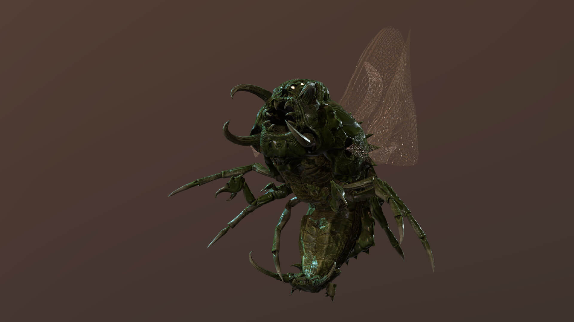 Flying Beetle 5 - 3D Model by andryuha1981