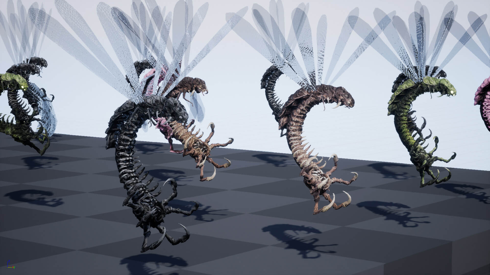 Flying Bug 7 Game Ready - 3D Model by andryuha1981