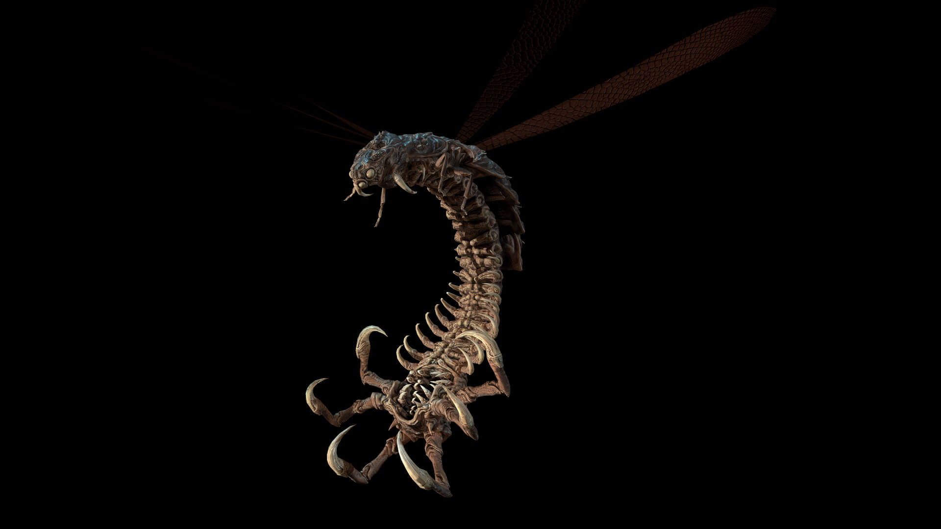 Flying Bug 7 Game Ready - 3D Model by andryuha1981