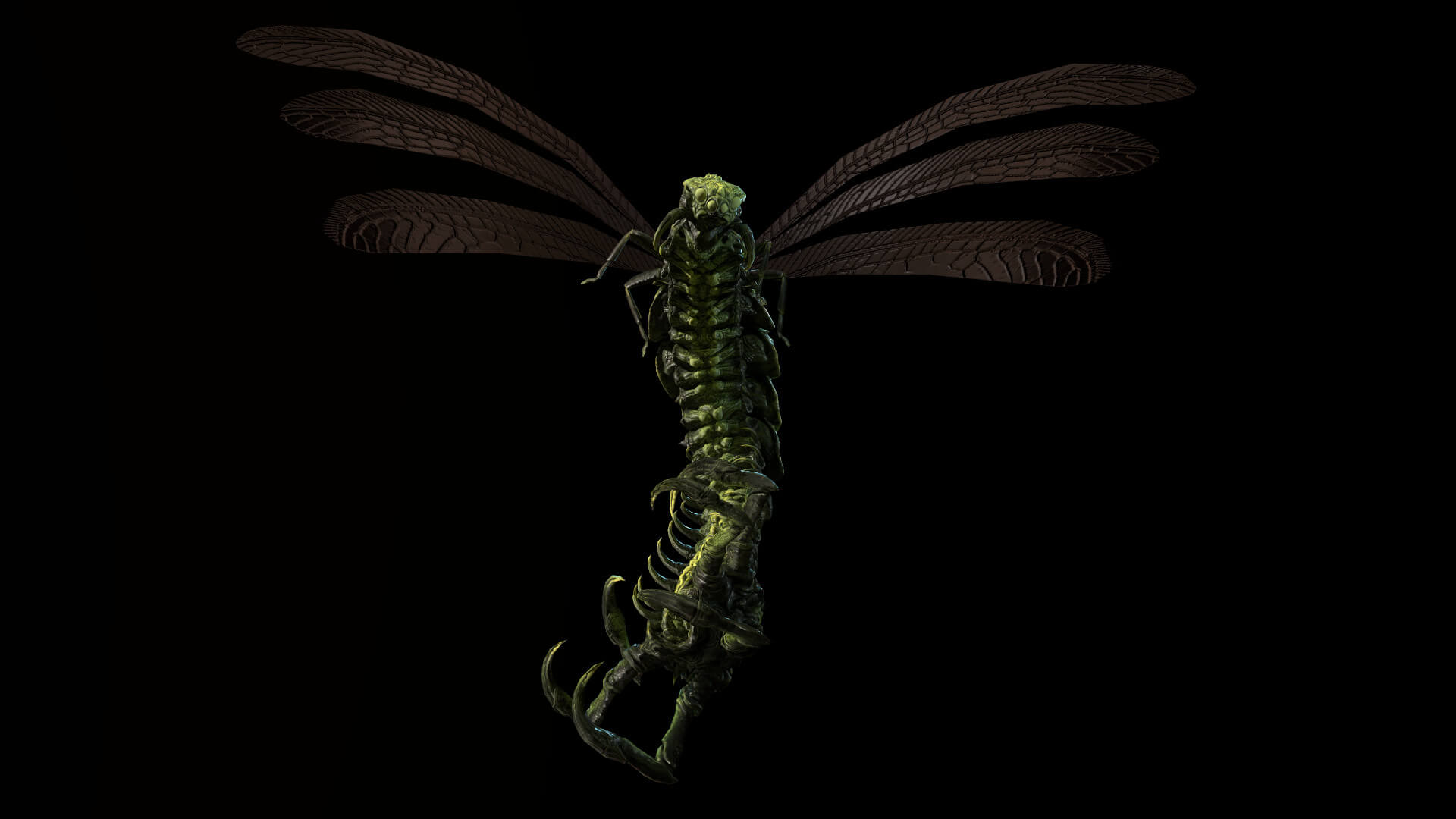 Flying Bug 7 Game Ready - 3D Model by andryuha1981