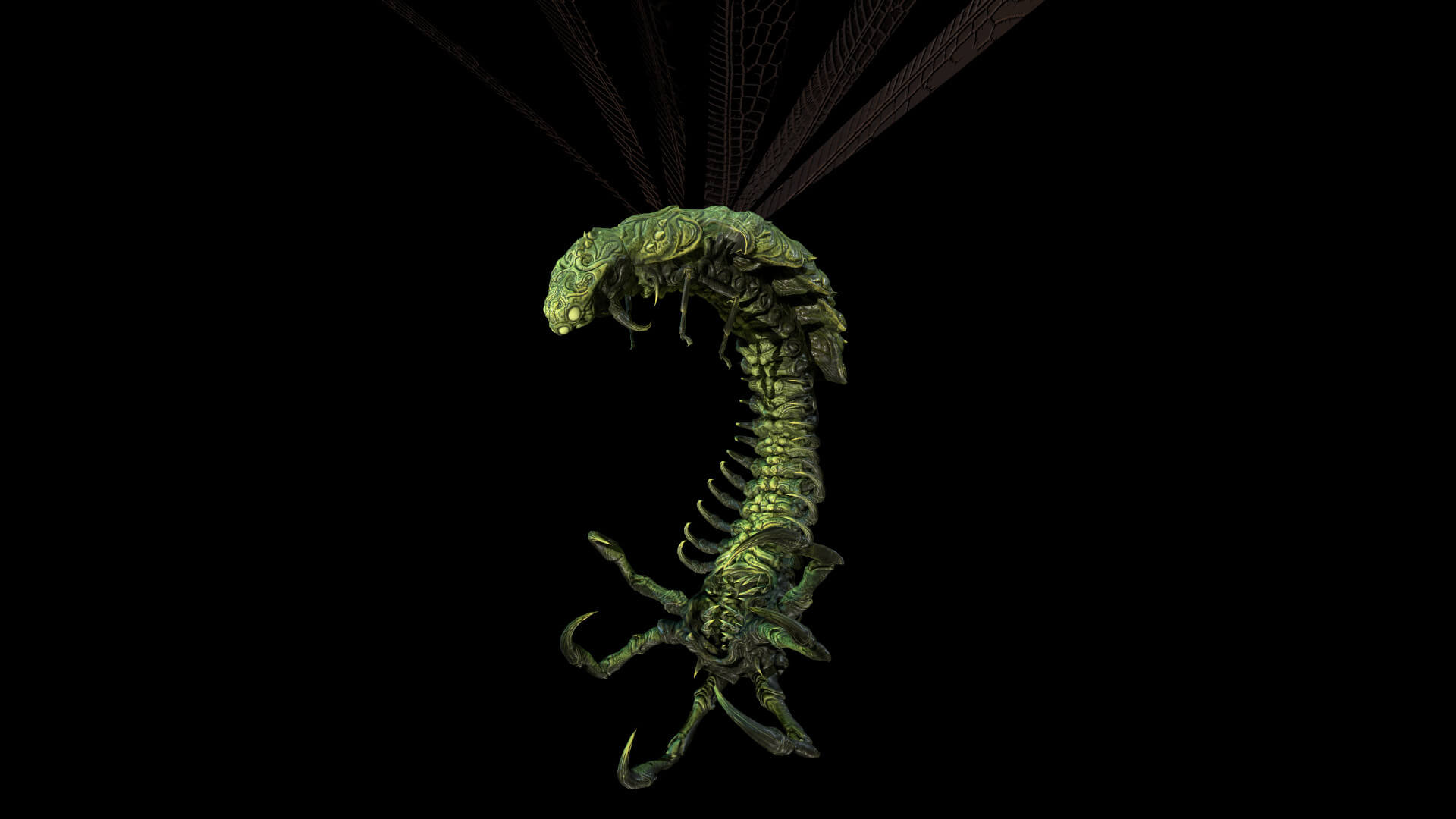 Flying Bug 7 Game Ready - 3D Model by andryuha1981