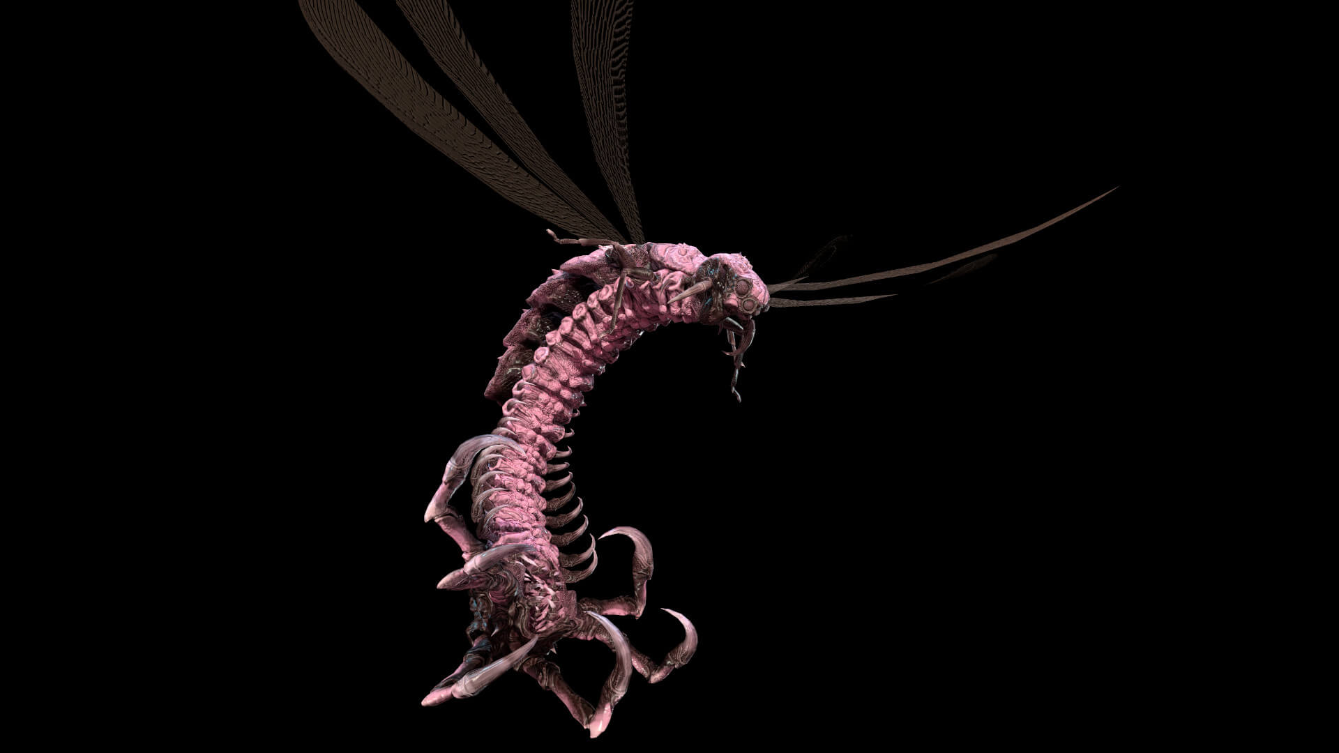 Flying Bug 7 Game Ready - 3D Model by andryuha1981