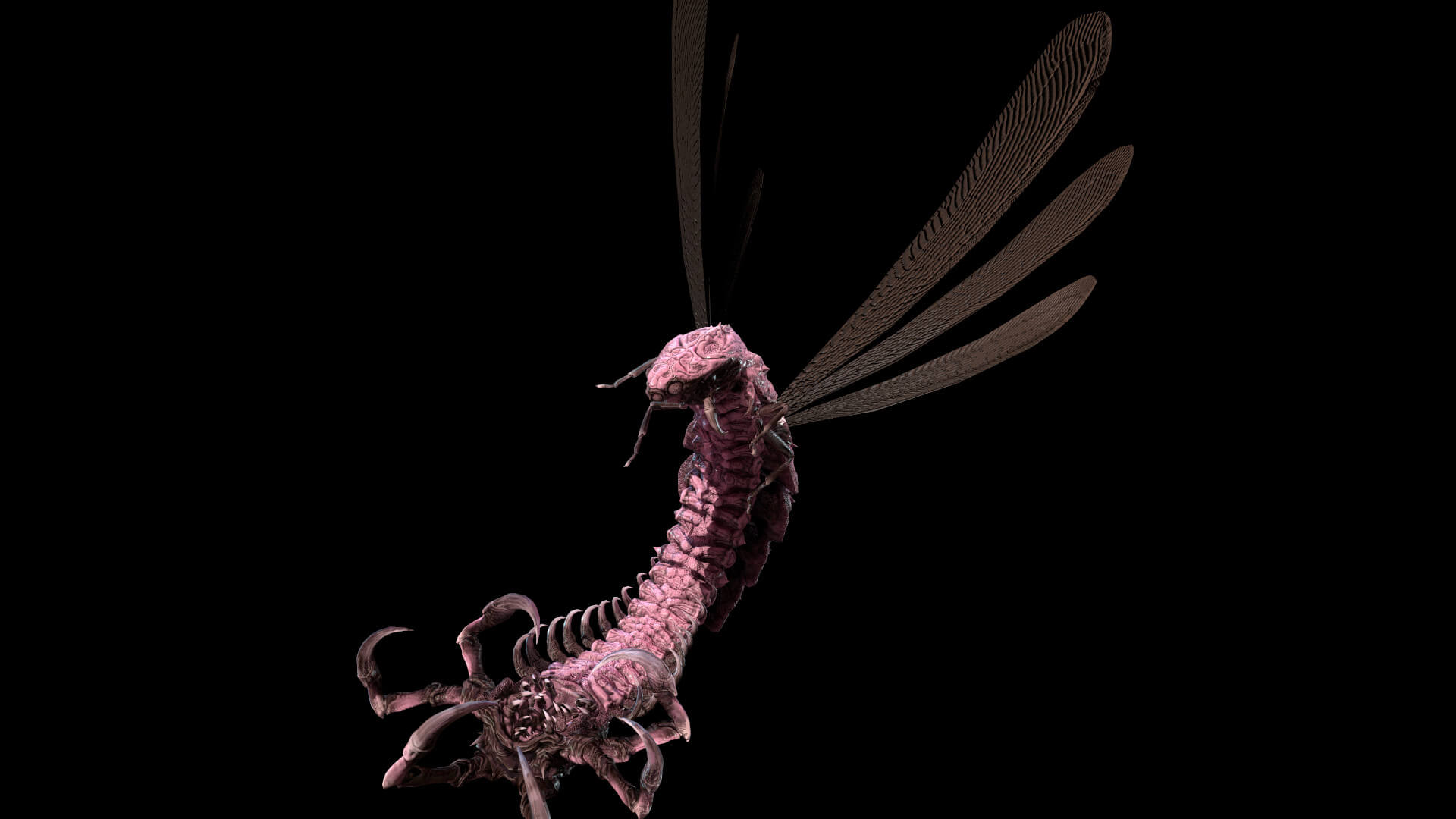 Flying Bug 7 Game Ready - 3D Model by andryuha1981